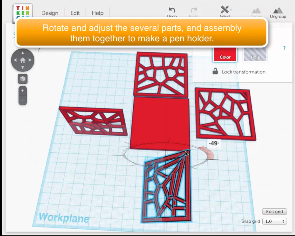 How to Use TinkerCAD to Make a Pen Holder : 8 Steps (with Pictures ...