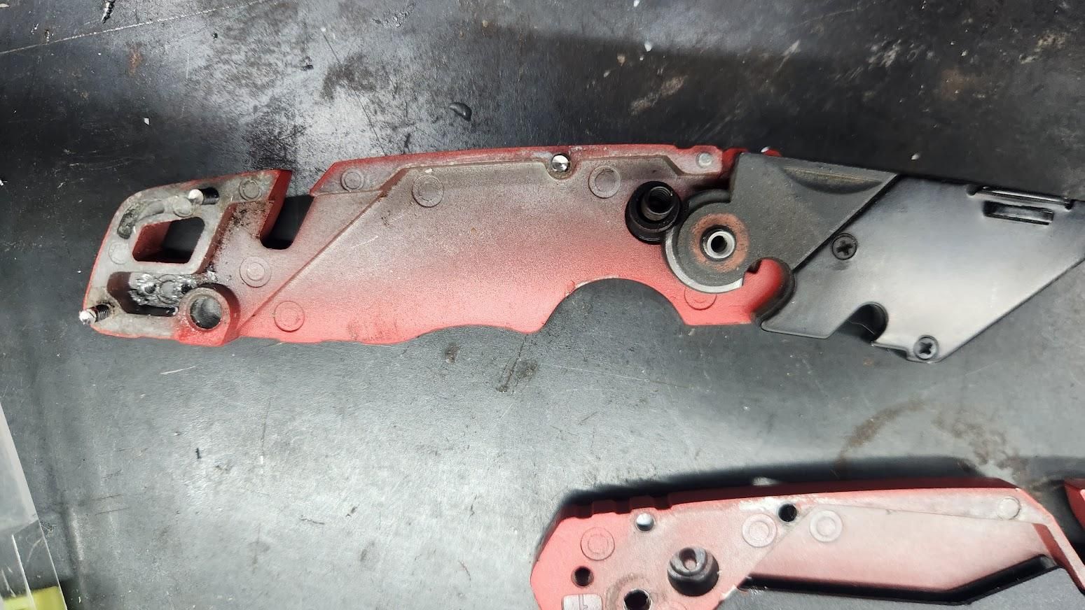 Milwaukee Fastback Utility Knife Upgrade! : 5 Steps (with Pictures ...