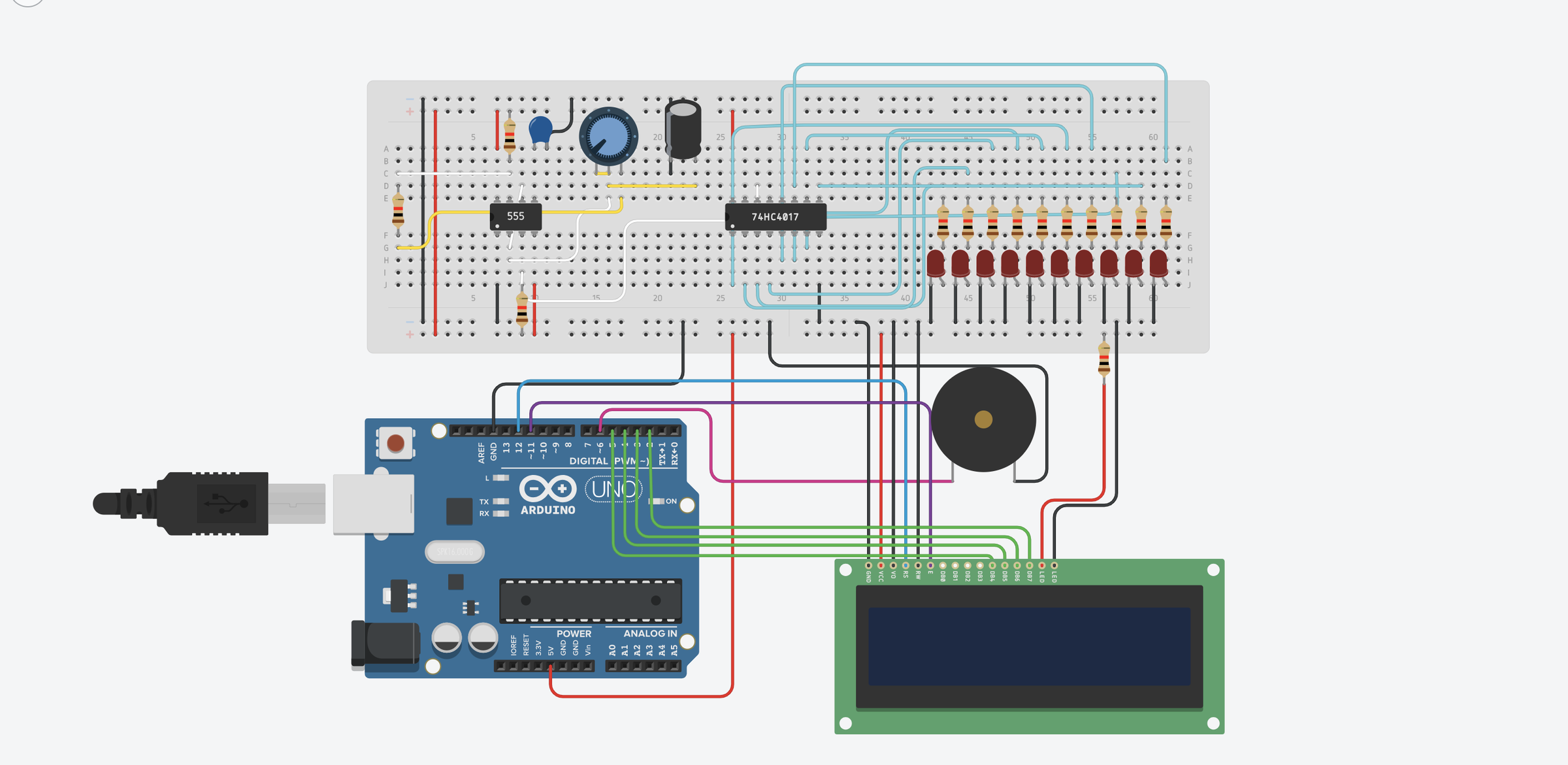 Arduino Song Player Using 555 and Decade Counter - Instructables