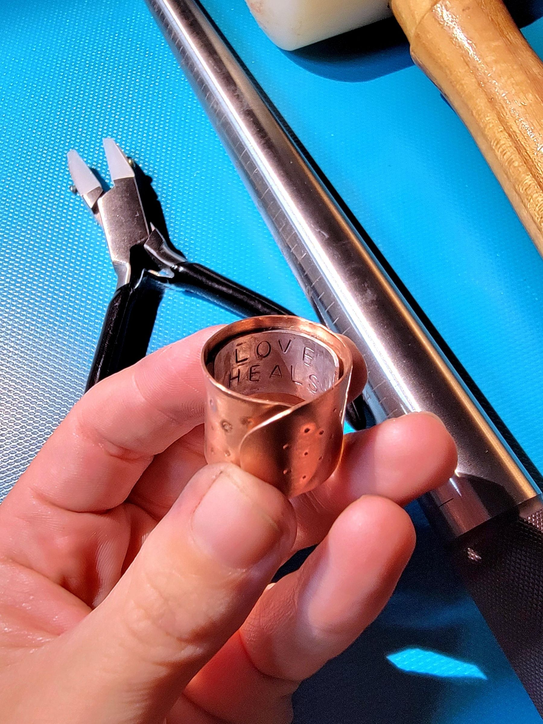 Copper Bandaid Ring : 6 Steps (with Pictures) - Instructables