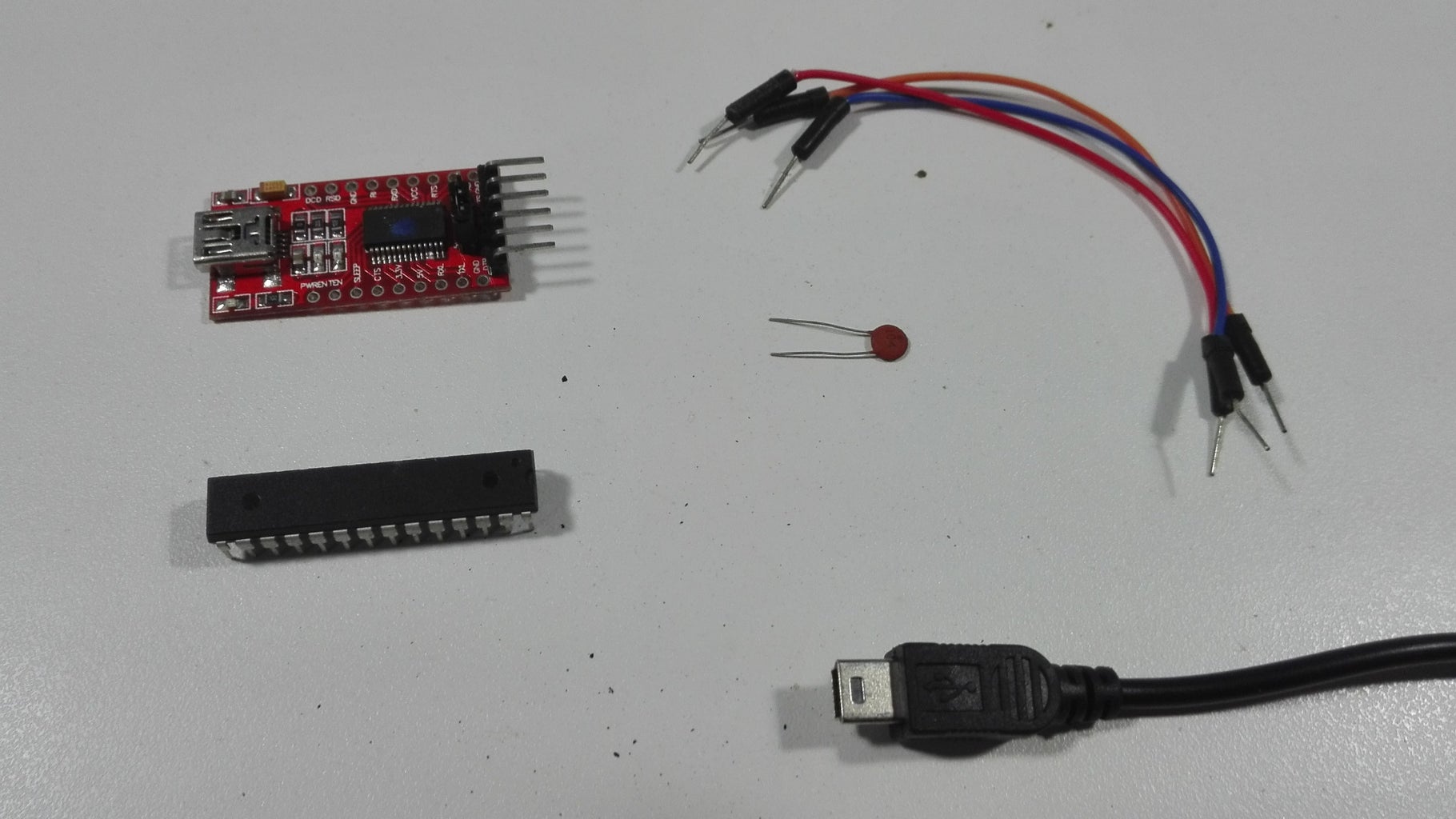 How To Connect A Ft232rl Programmer To The Arduino Atmega328 For Uploading Sketches 4 Steps
