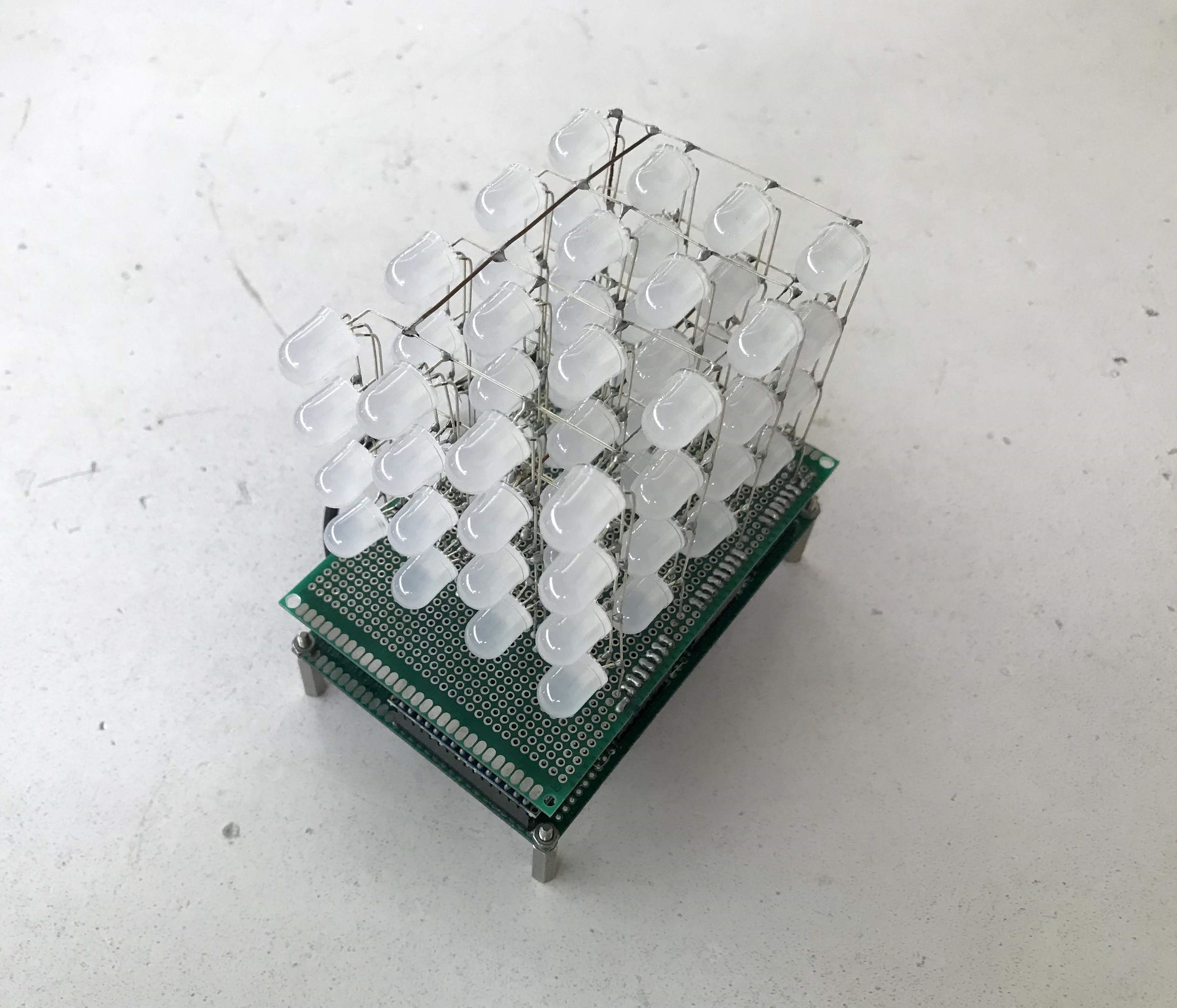 RGB LED CUBE 4x4x4 : 6 Steps (with Pictures) - Instructables