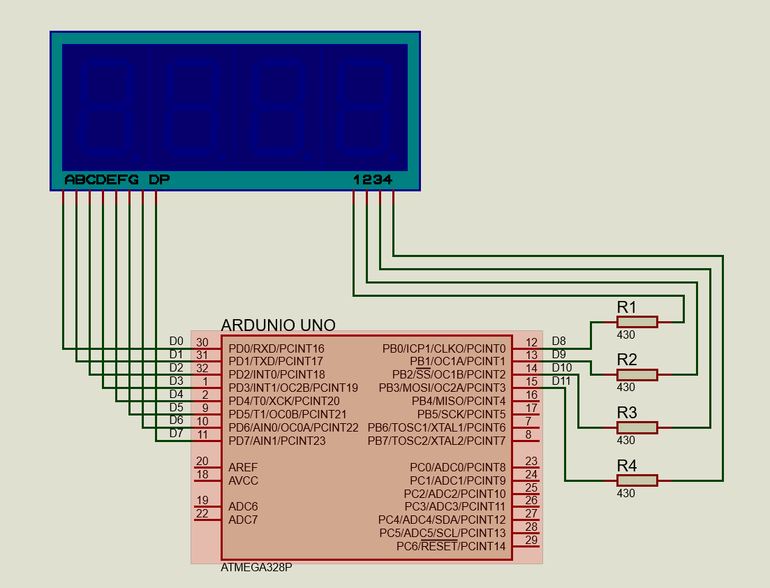 Arduino Digital Tube Display Experiment : 8 Steps (with Pictures ...