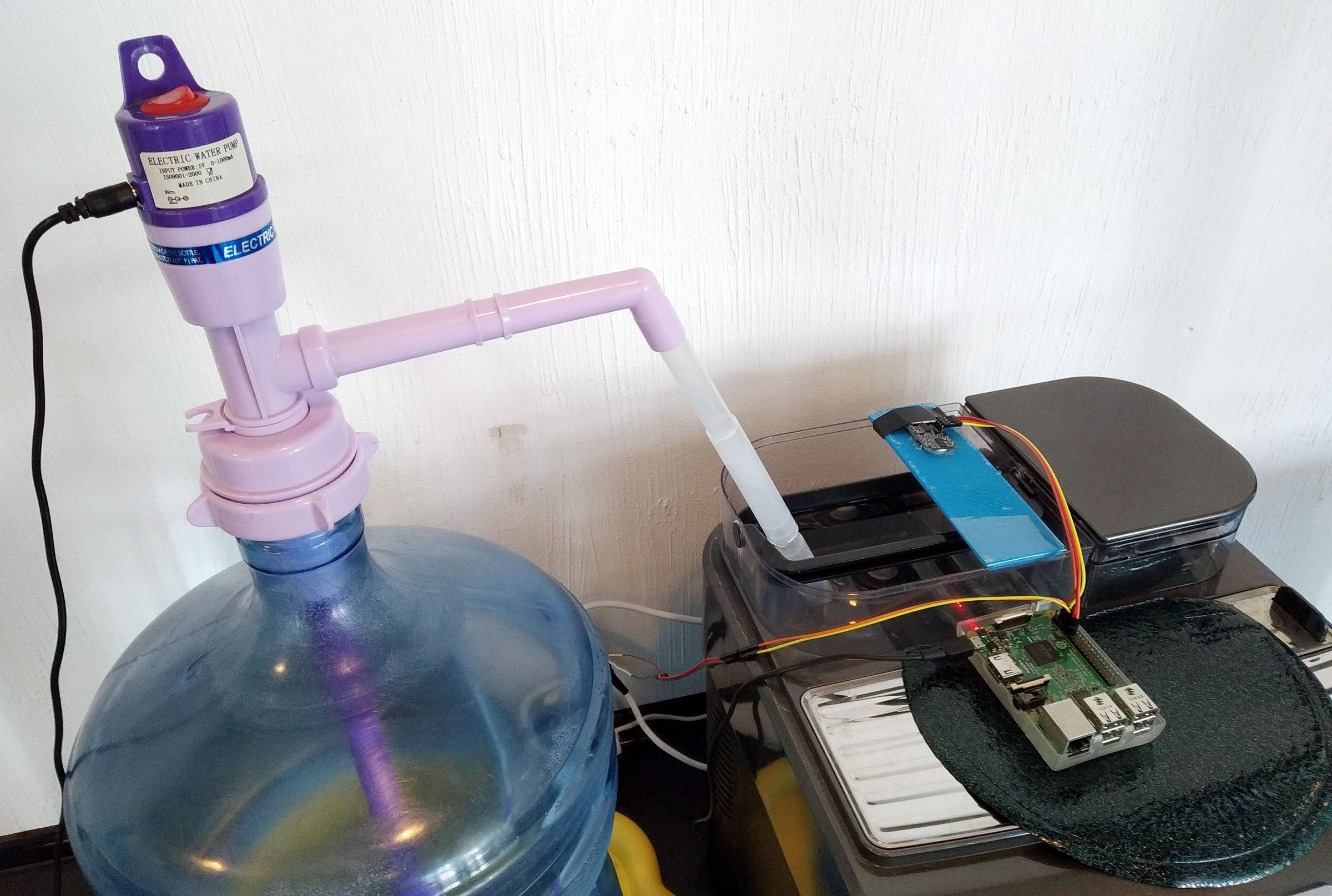 Smart Coffee Machine Pump Controlled by Raspberry Pi & HC-SR04 ...