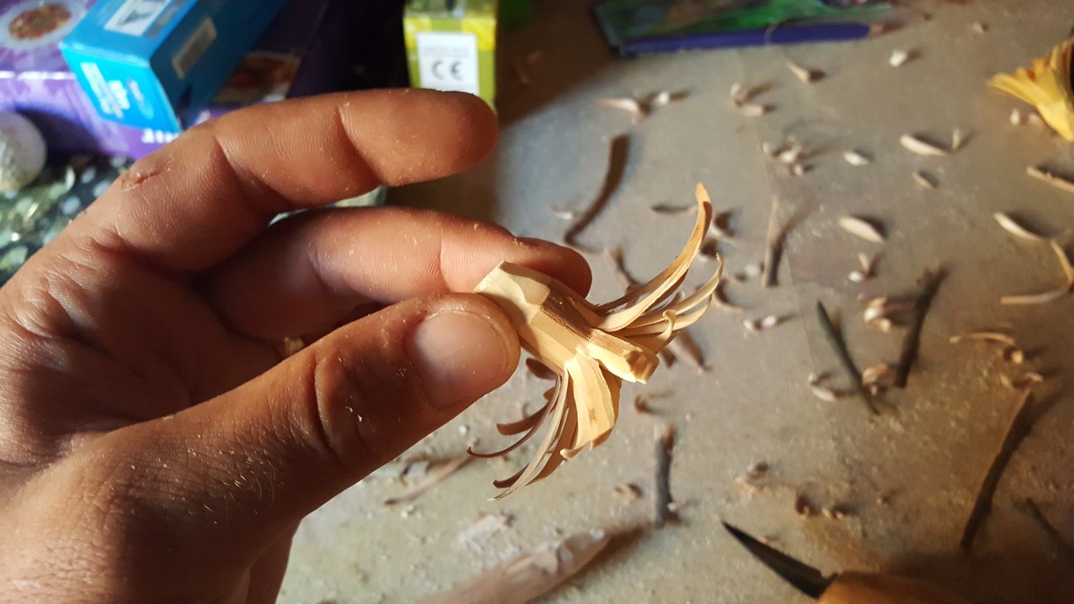 The Simple Realistic Wooden Flower : 8 Steps (with Pictures ...