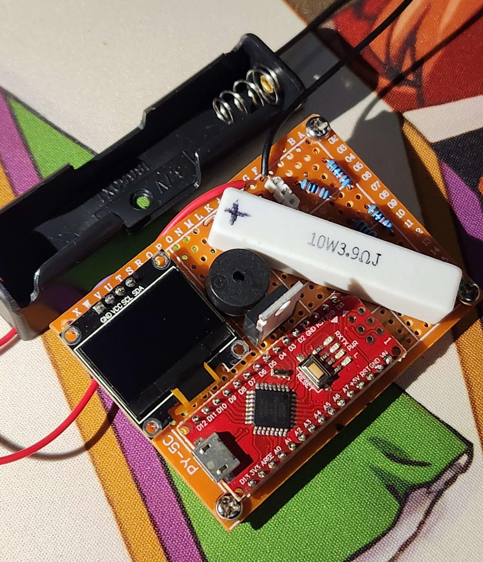 DIY Arduino Battery Capacity Tester - V1.0 : 12 Steps (with Pictures ...