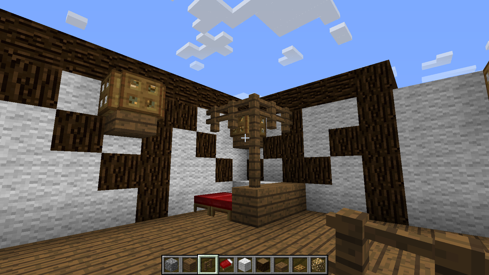 Half-Timbered Minecraft House : 5 Steps - Instructables