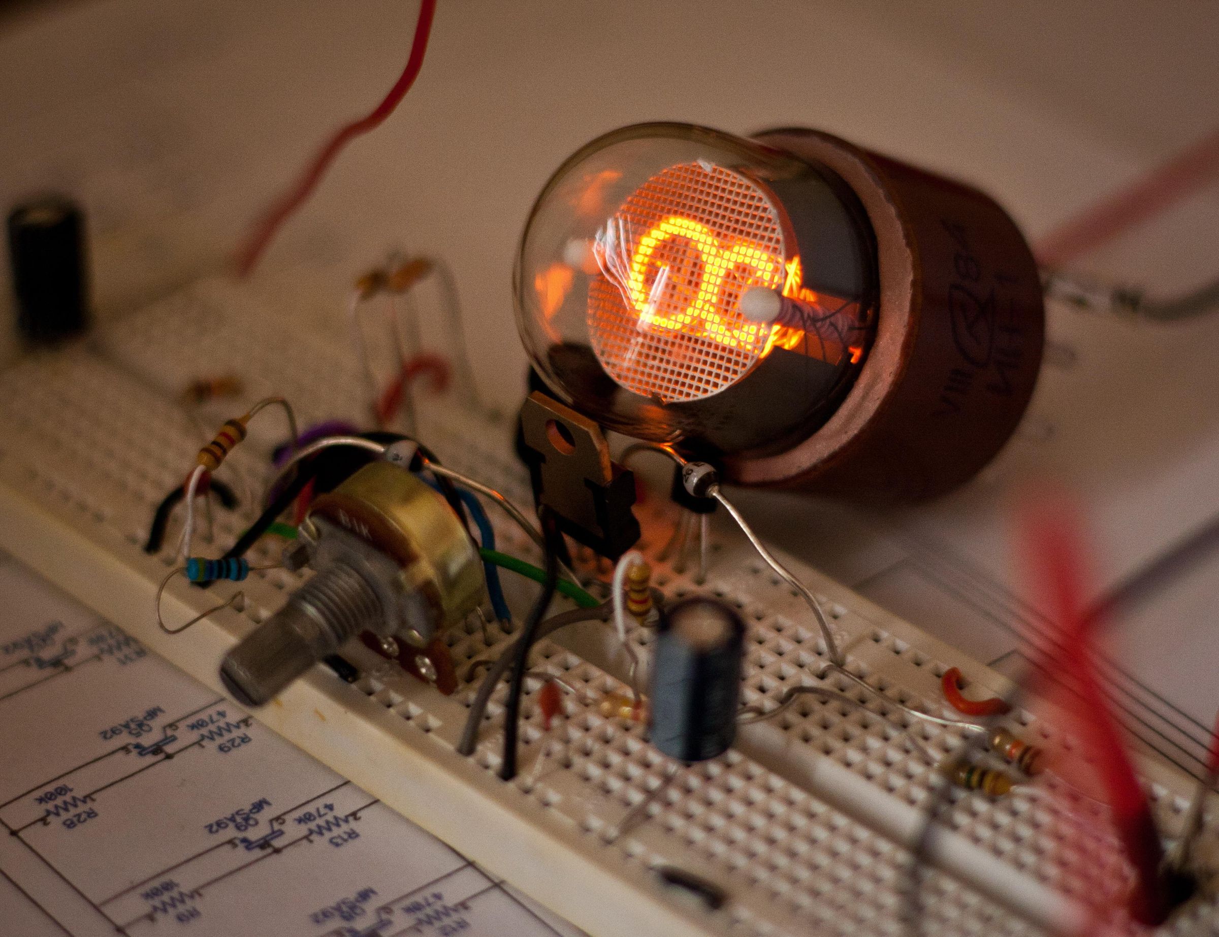 High Voltage Power Supply for Nixie and Valve Tubes : 6 Steps (with ...