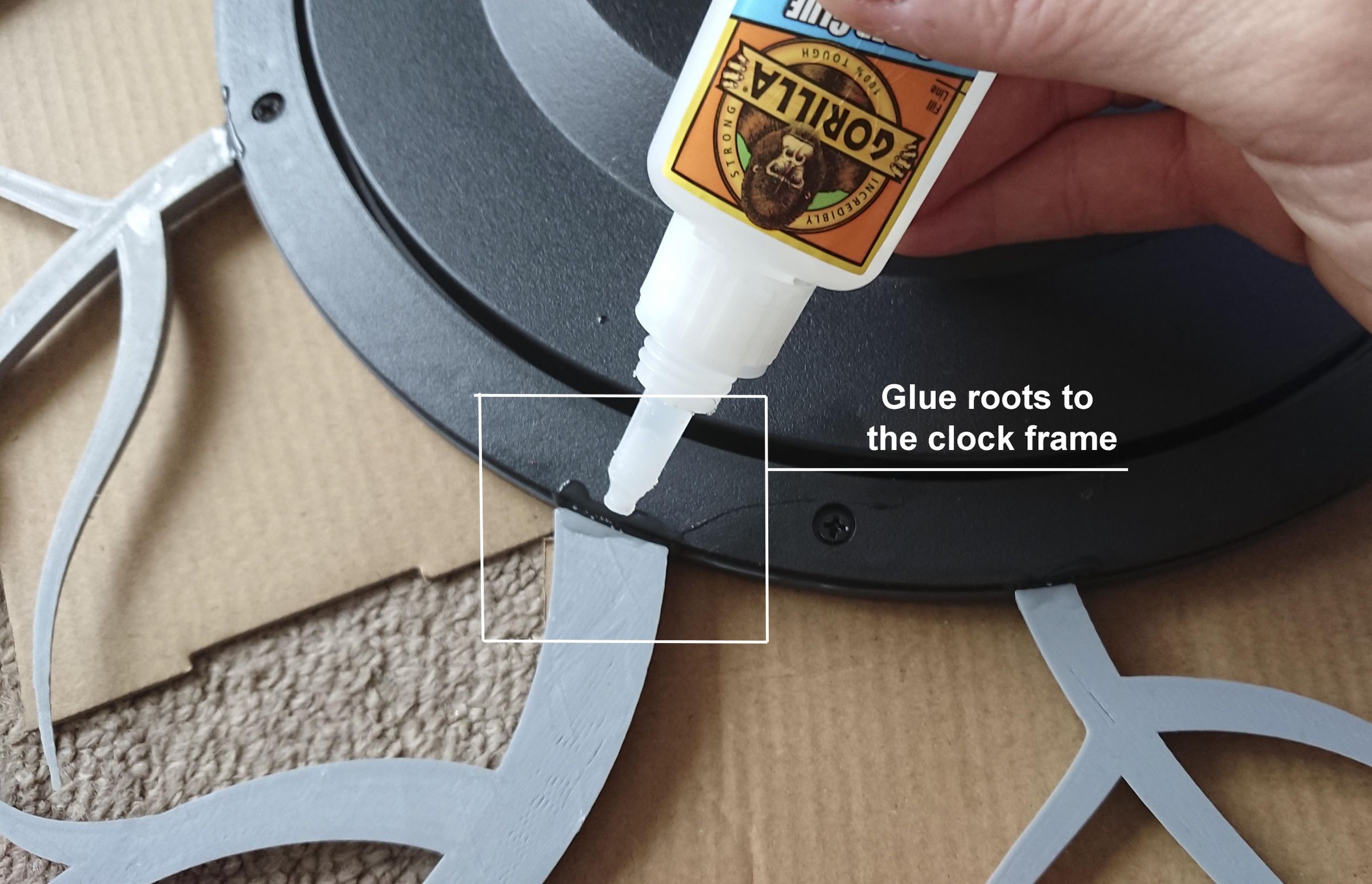 Organic Root Clock : 7 Steps (with Pictures) - Instructables