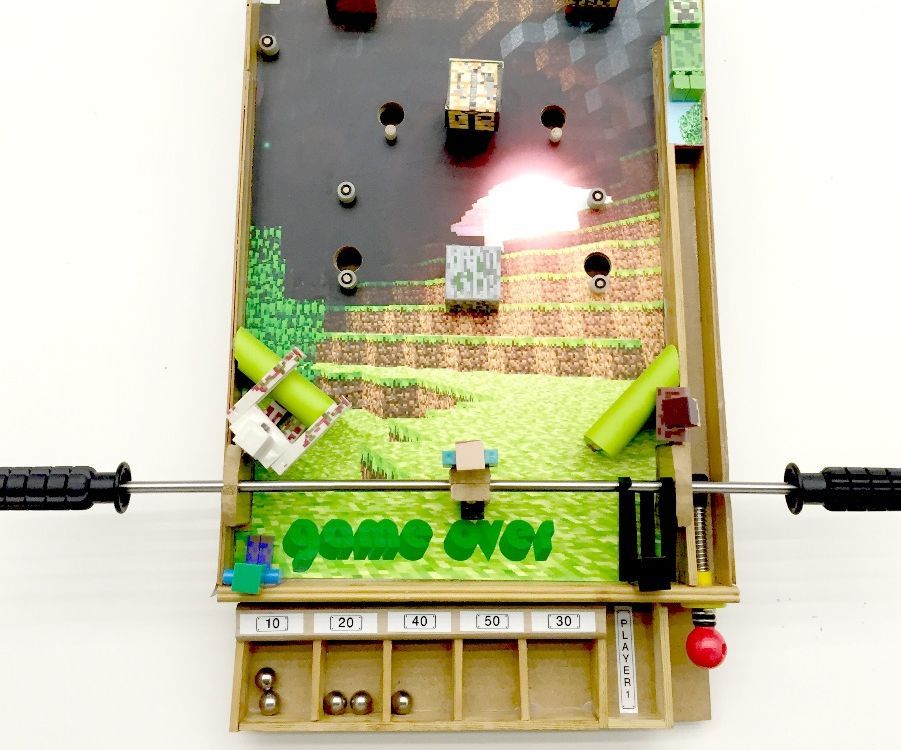 Minecraft Pinball : 6 Steps (with Pictures) - Instructables