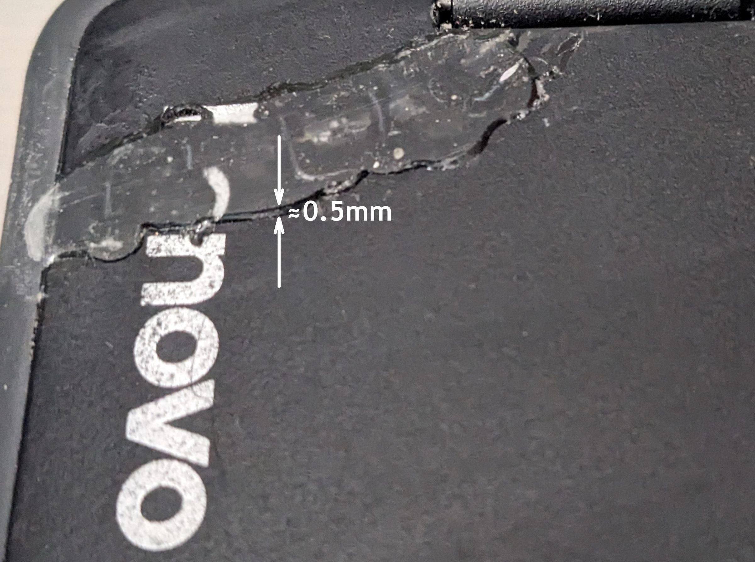 Fixing a Crack in Plastic Laptop Case Near the Hinge : 6 Steps ...