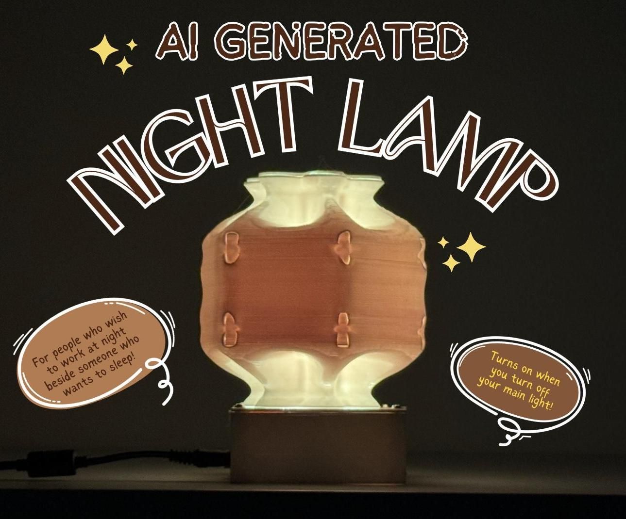 AI-Designed Night Lamp : 22 Steps (with Pictures) - Instructables