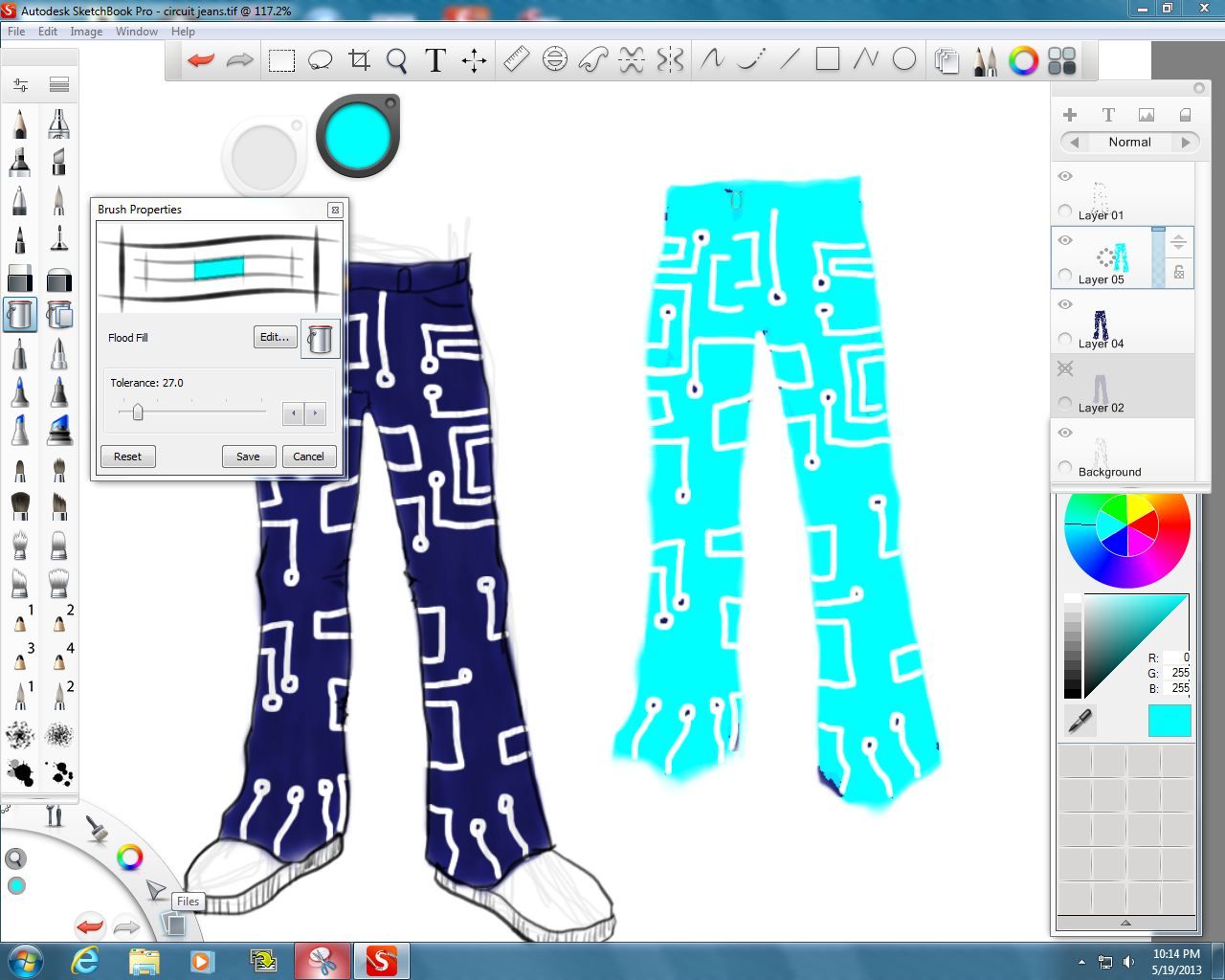 Electric Schematic Pants or ESPs (Sketchbook Pro 6) : 5 Steps ...