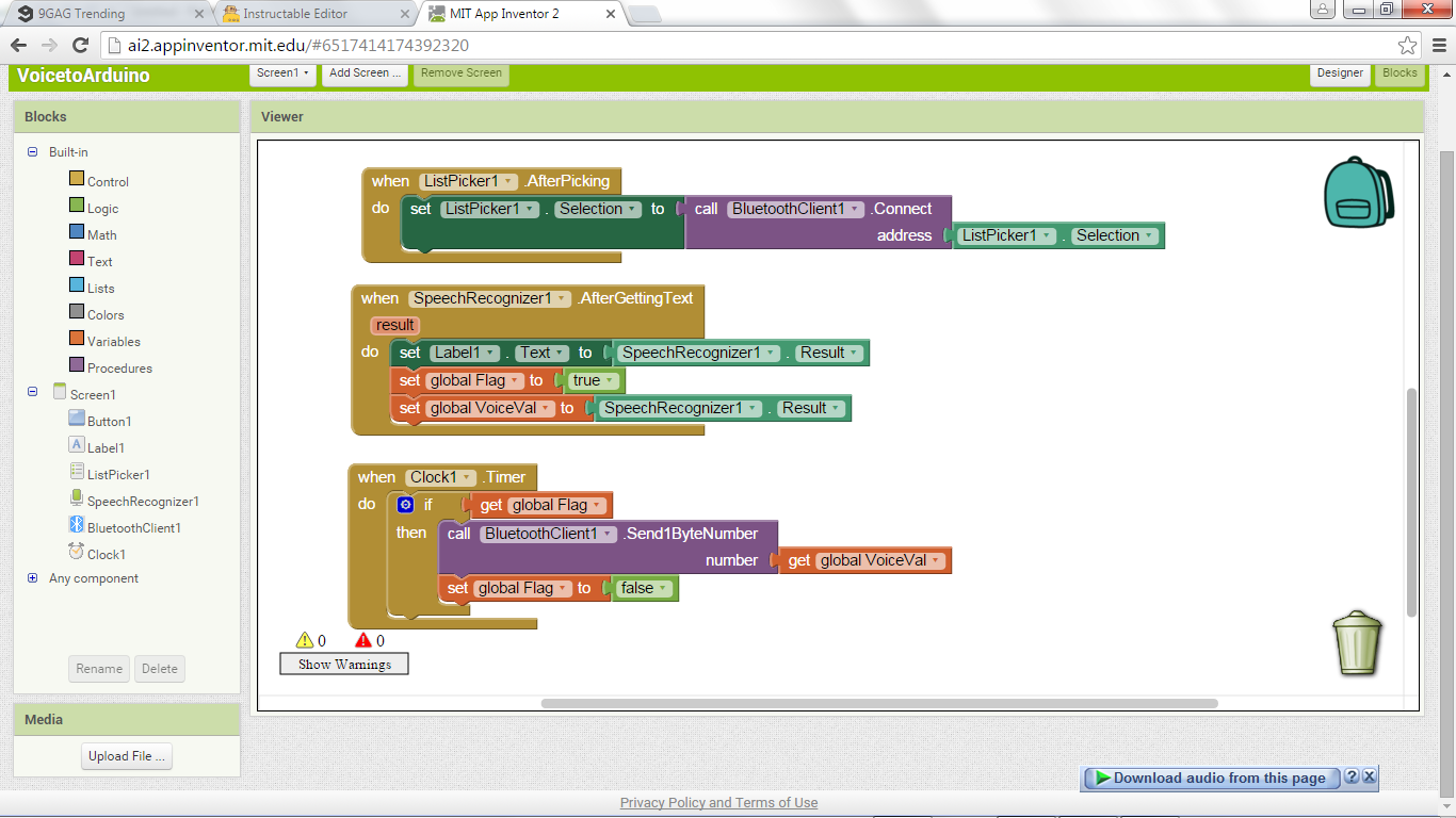 Voice to Arduino: Control LEDs Using MIT Speech Recognizer : 5 Steps ...
