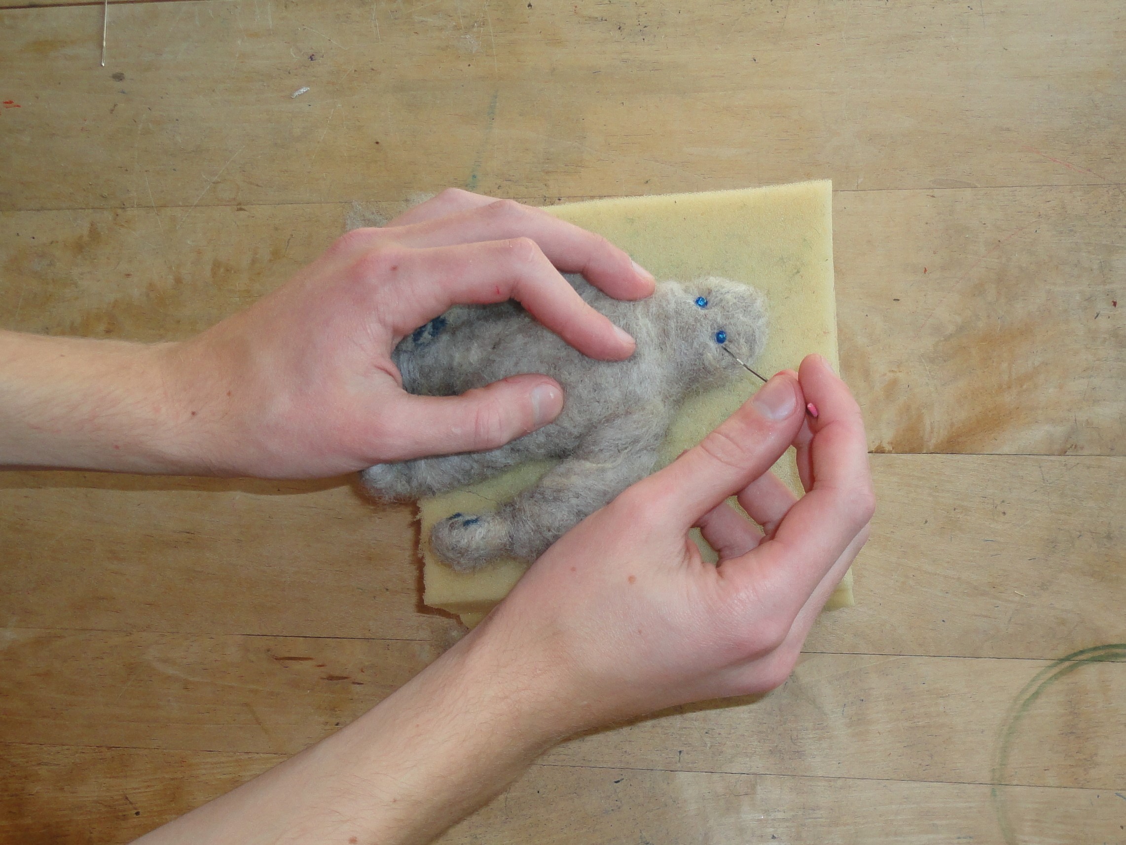 Needlefelting a Pocket Yeti / Ickabog : 7 Steps (with Pictures ...