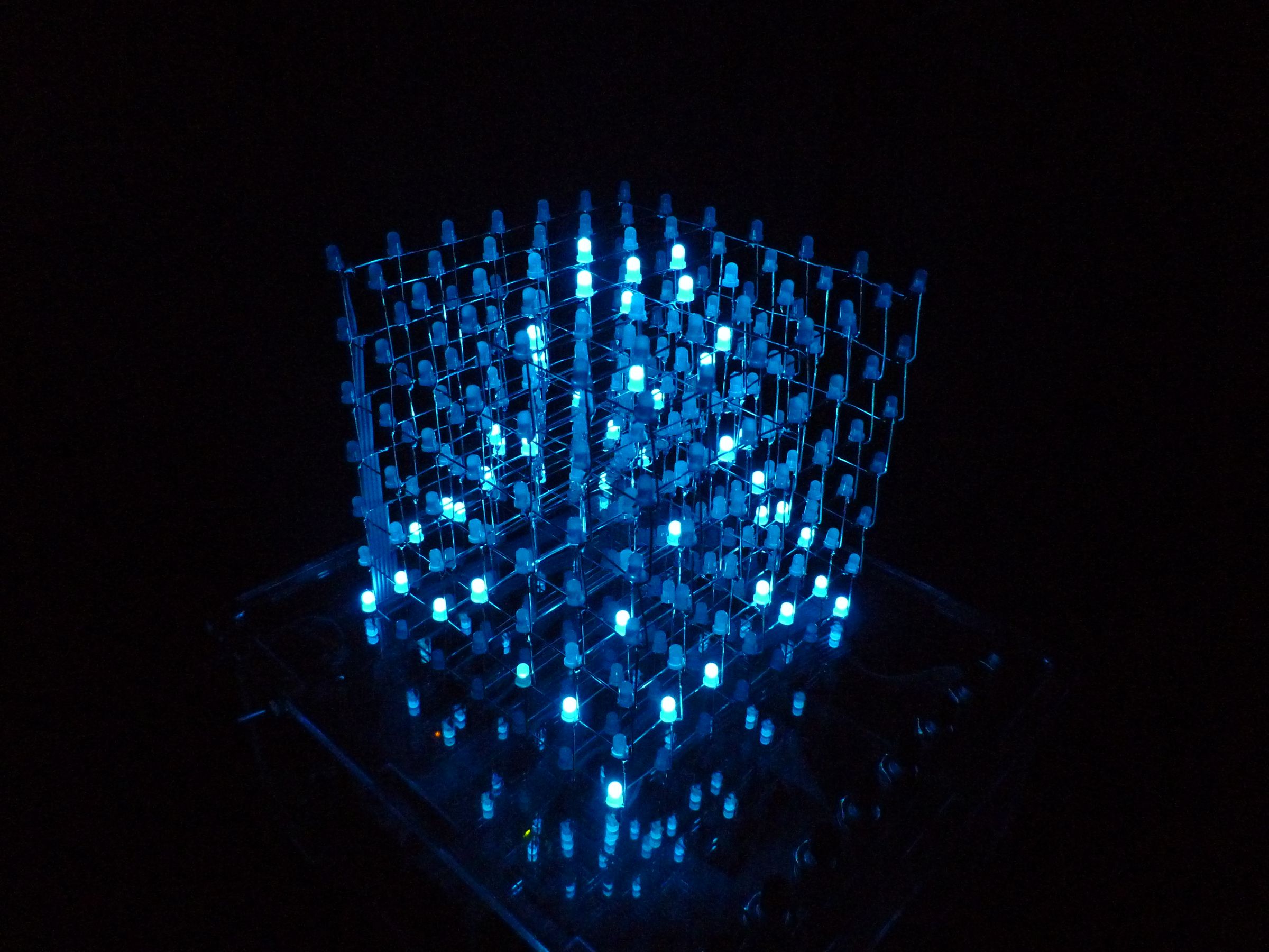 Self-Contained 7x7x7 LED Cube : 26 Steps (with Pictures) - Instructables