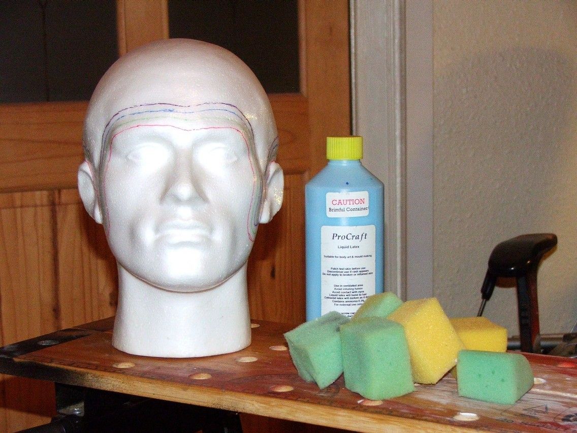 How to Make a Bald Cap - SFX Theatrical : 5 Steps (with Pictures ...