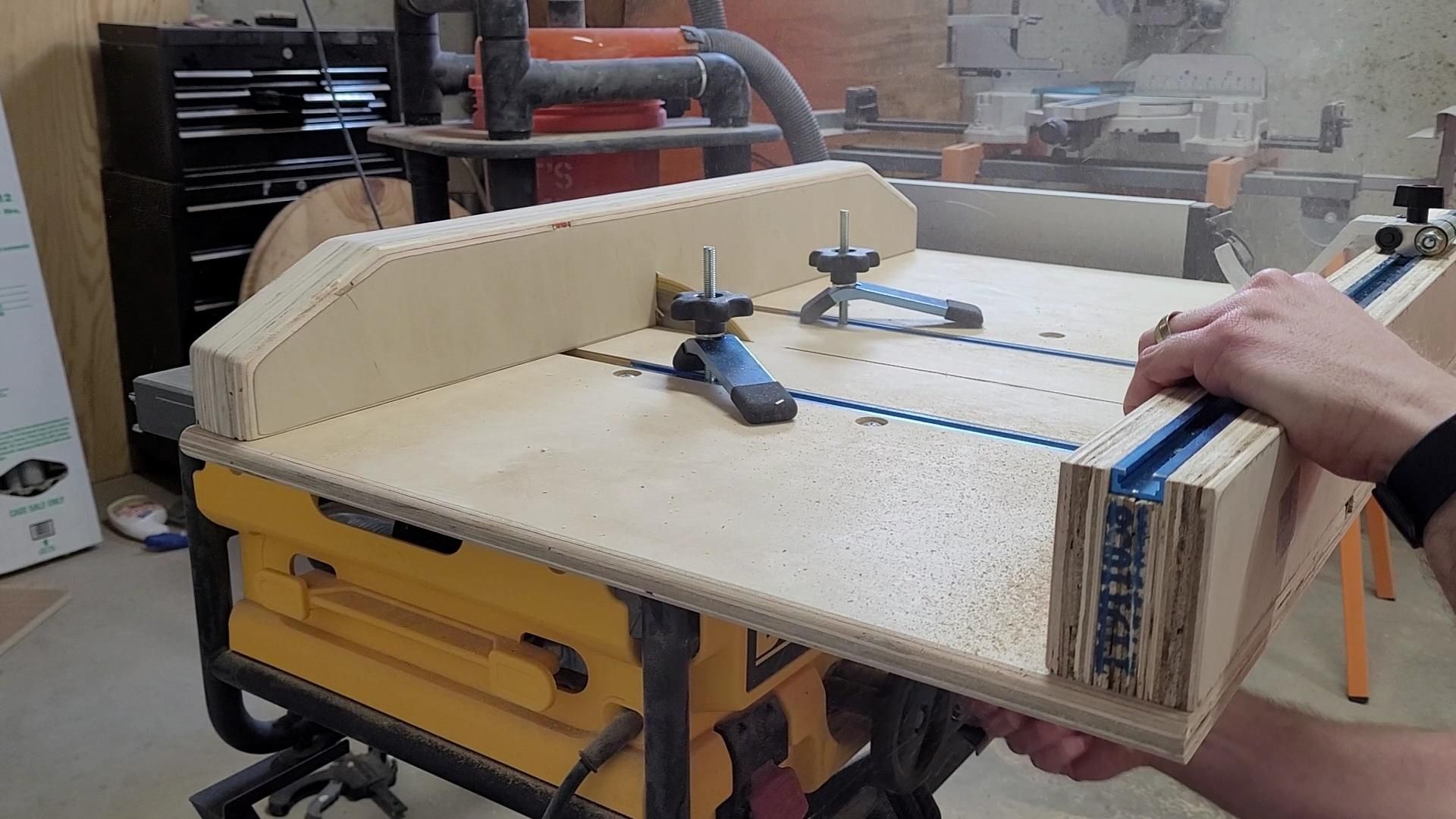 Easy Heavy Duty Crosscut Sled : 11 Steps (with Pictures) - Instructables