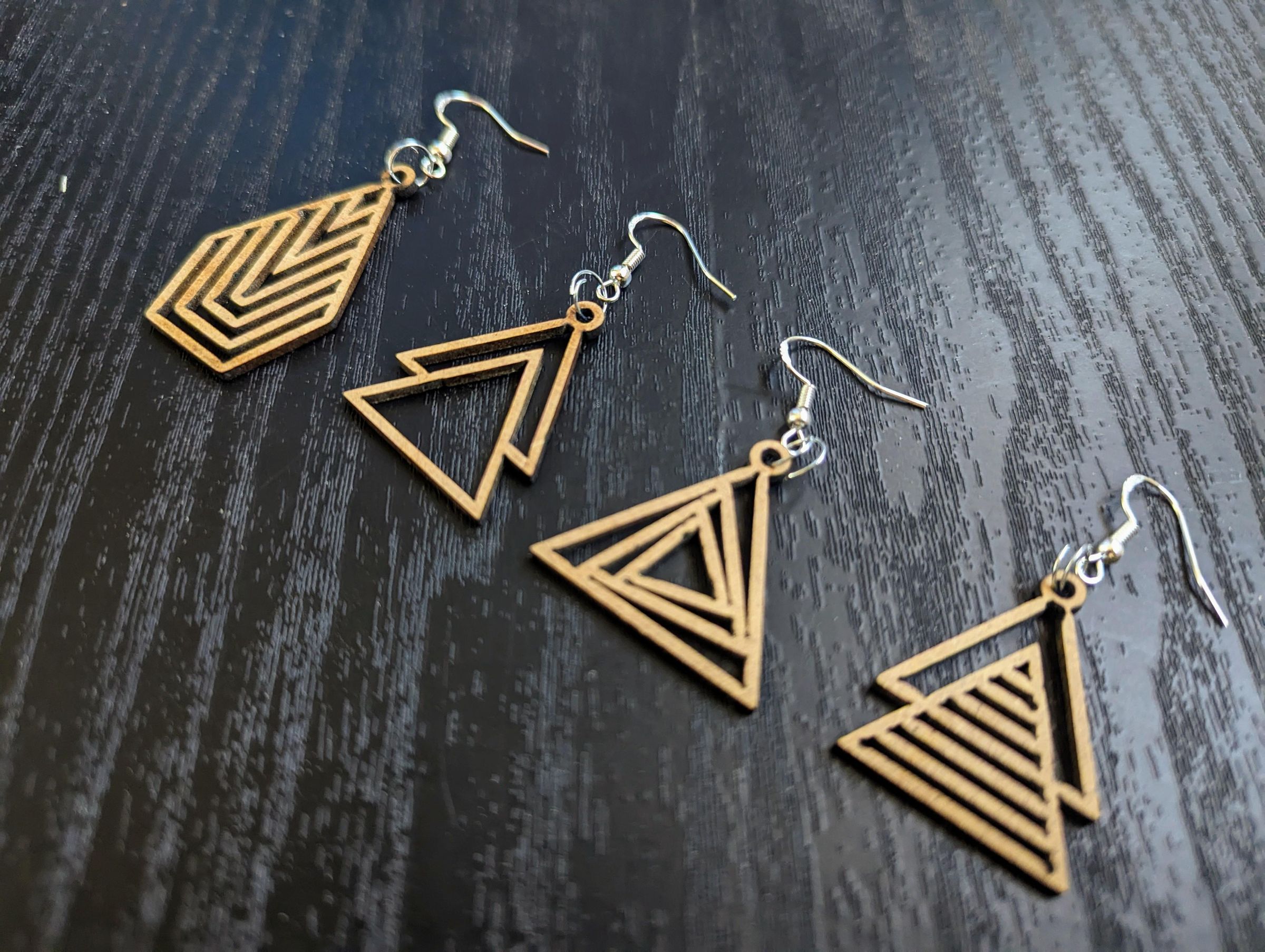 How to Design and Make Laser-cut Earings : 4 Steps - Instructables