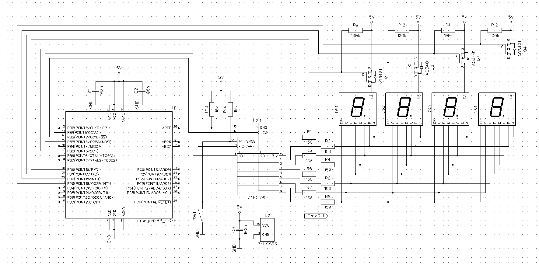 Practical Guide to LEDs 4 - Matrix & Multiplexing : 6 Steps (with ...