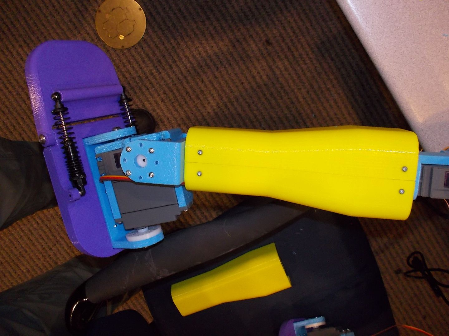 ASPIR: Full-Size 3D-Printed Humanoid Robot : 80 Steps (with Pictures ...