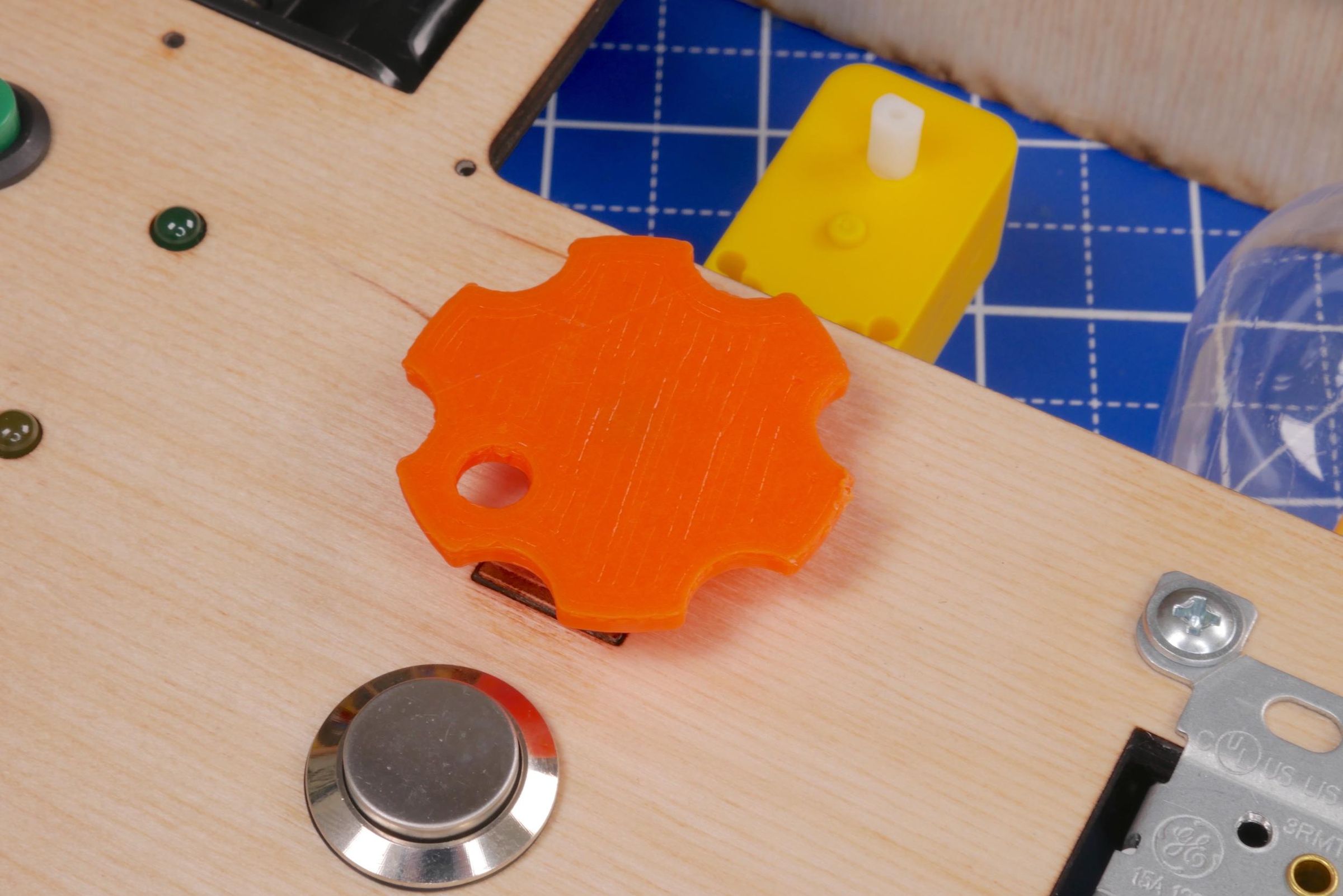 Busy Button Box - Montessori-style Electronic Board Toy for Toddlers ...
