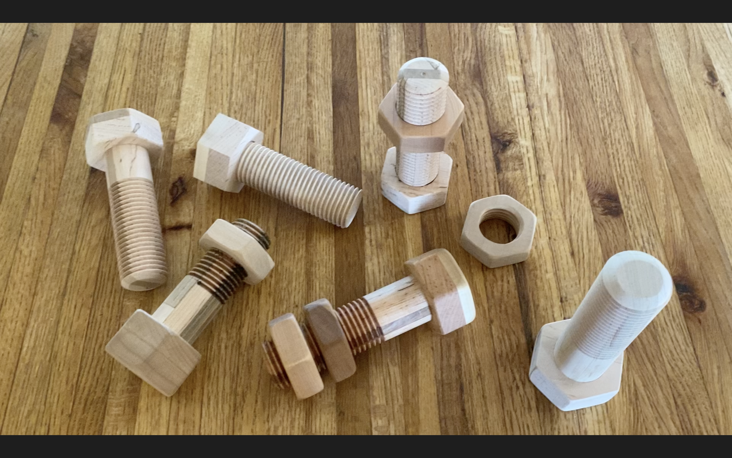 Large Wooden Nuts and Bolts : 8 Steps (with Pictures) - Instructables