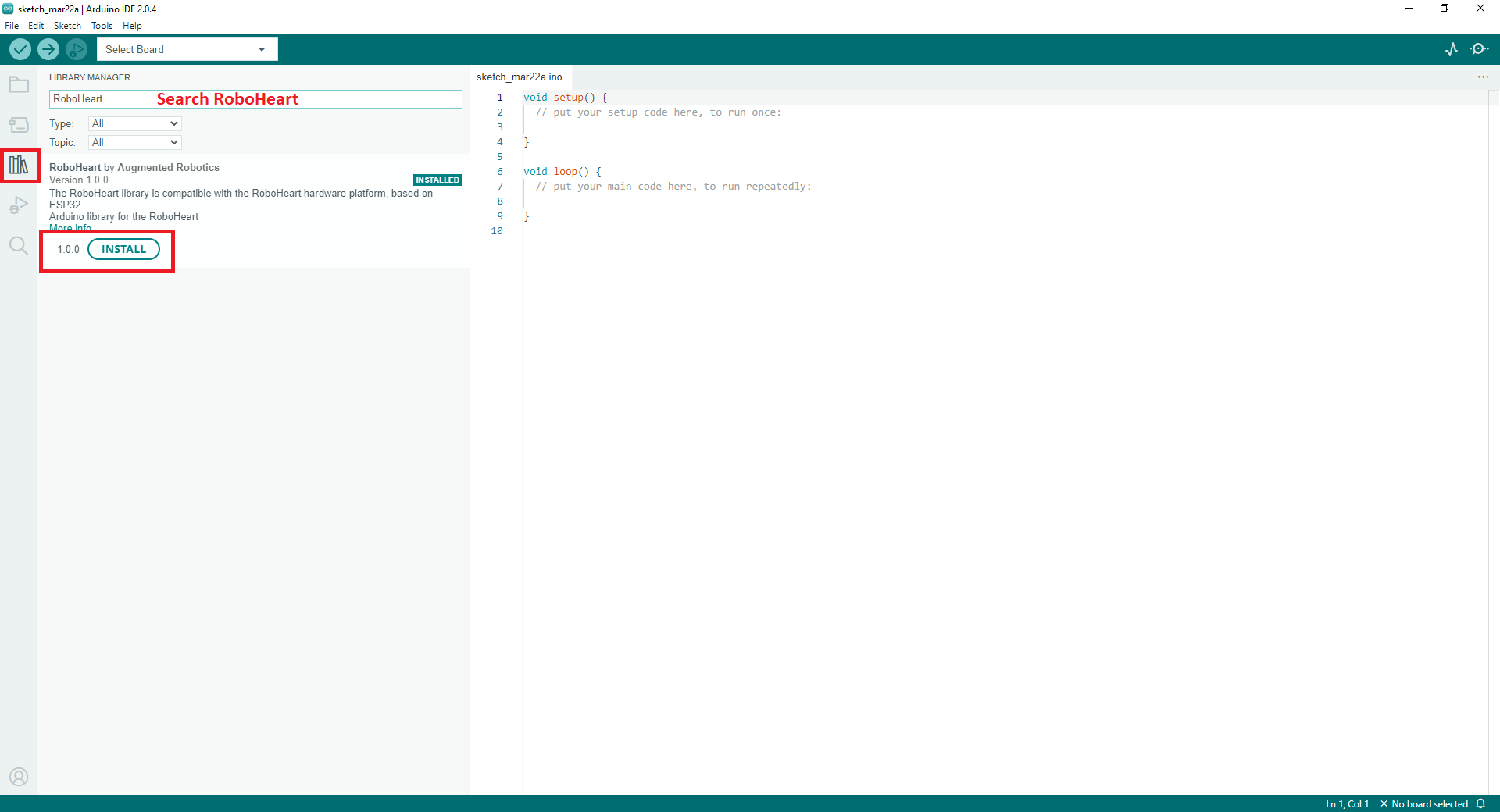 Your Guide to Installing the RoboHeart Arduino Library : 10 Steps - Instructables