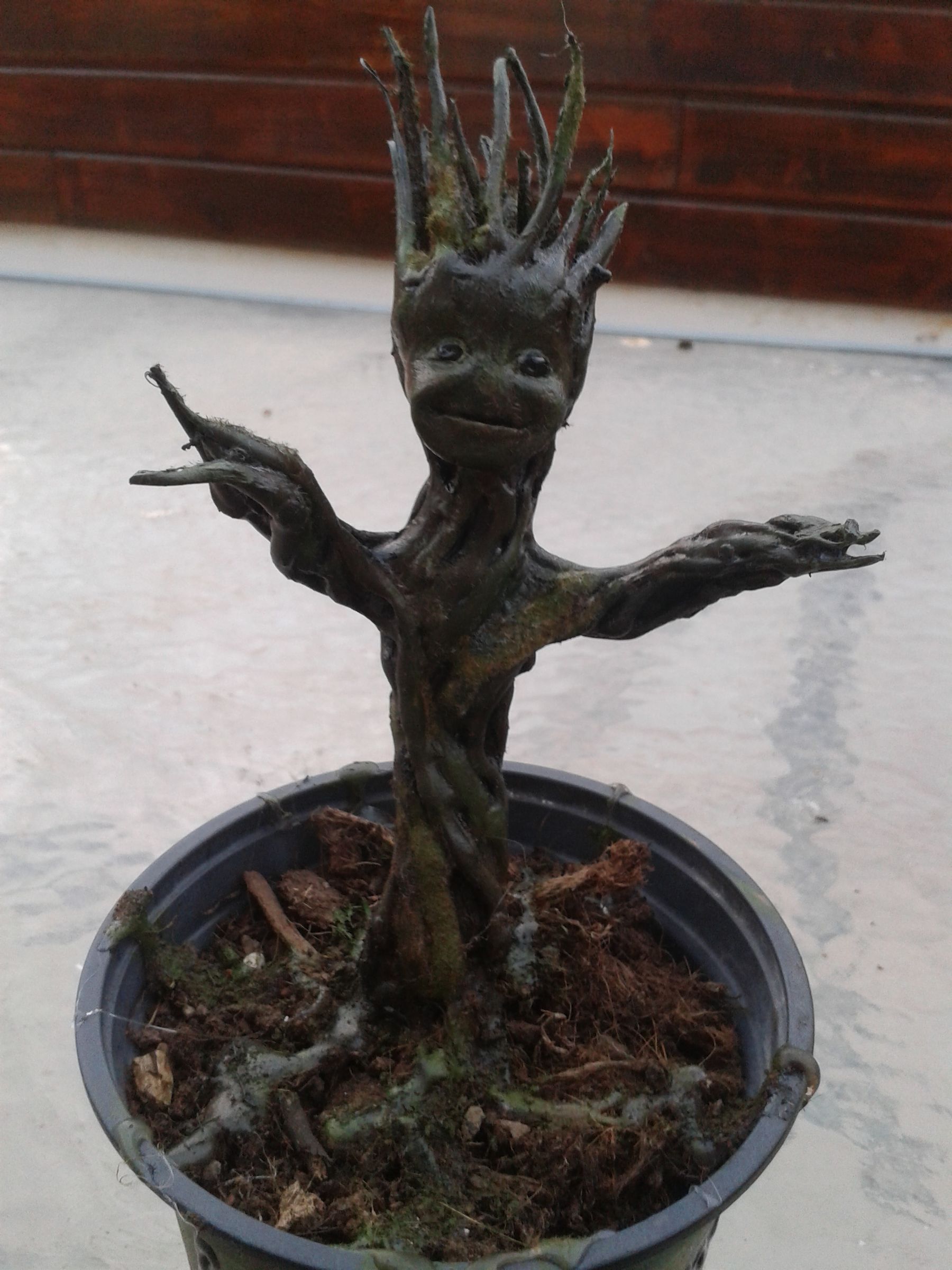 Homemade Baby Groot : 10 Steps - Instructables