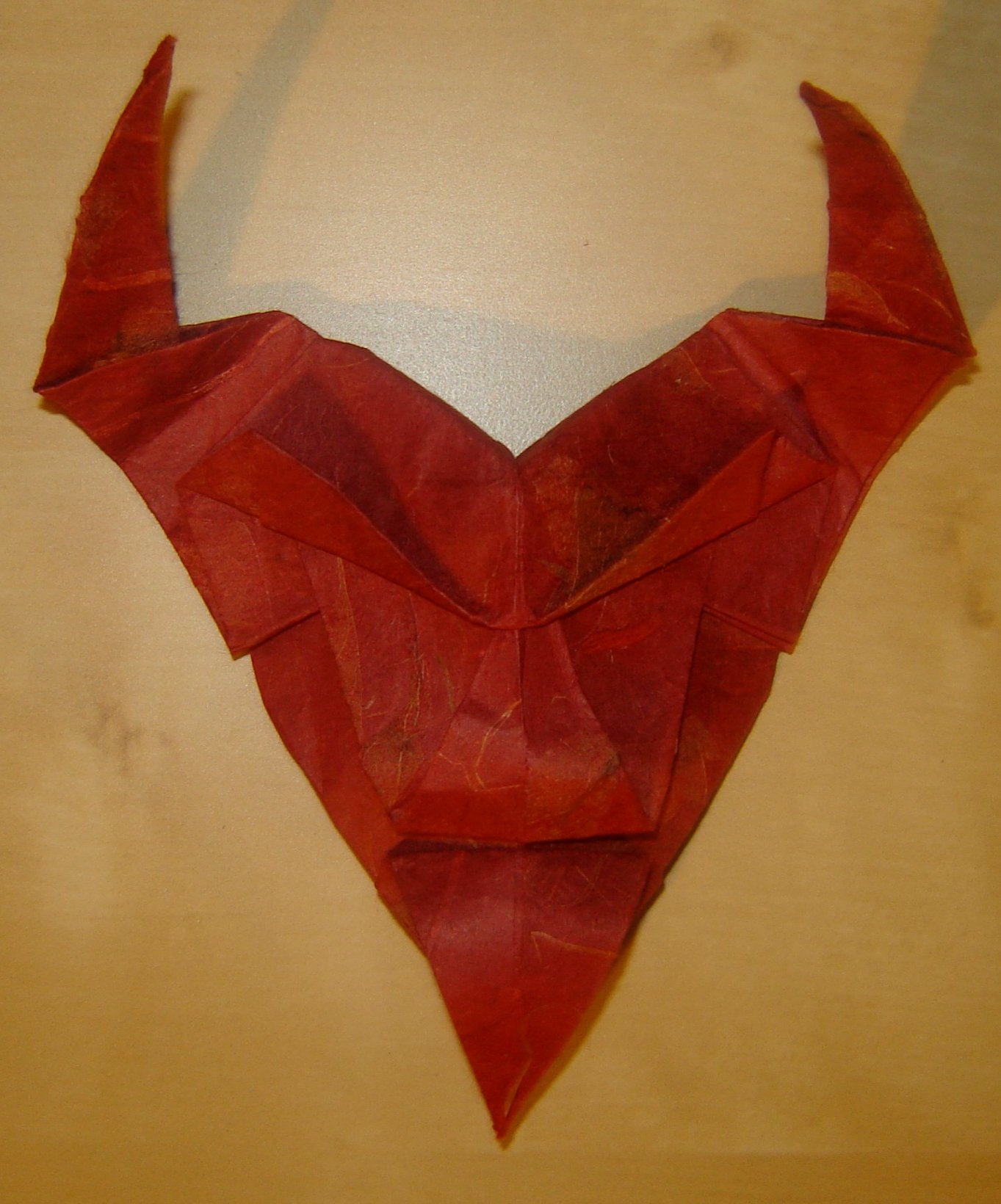 Origami Devil Mask : 8 Steps - Instructables