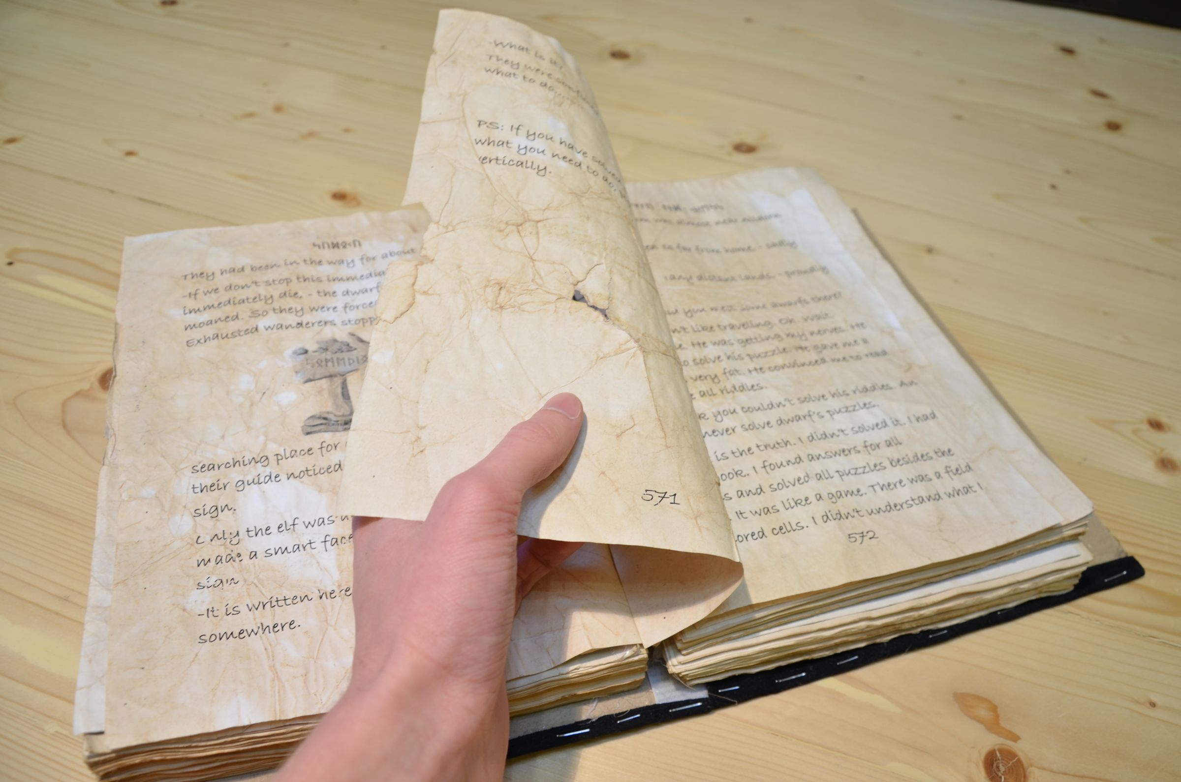 Ancient Book With Riddles Inside : 17 Steps (with Pictures) - Instructables