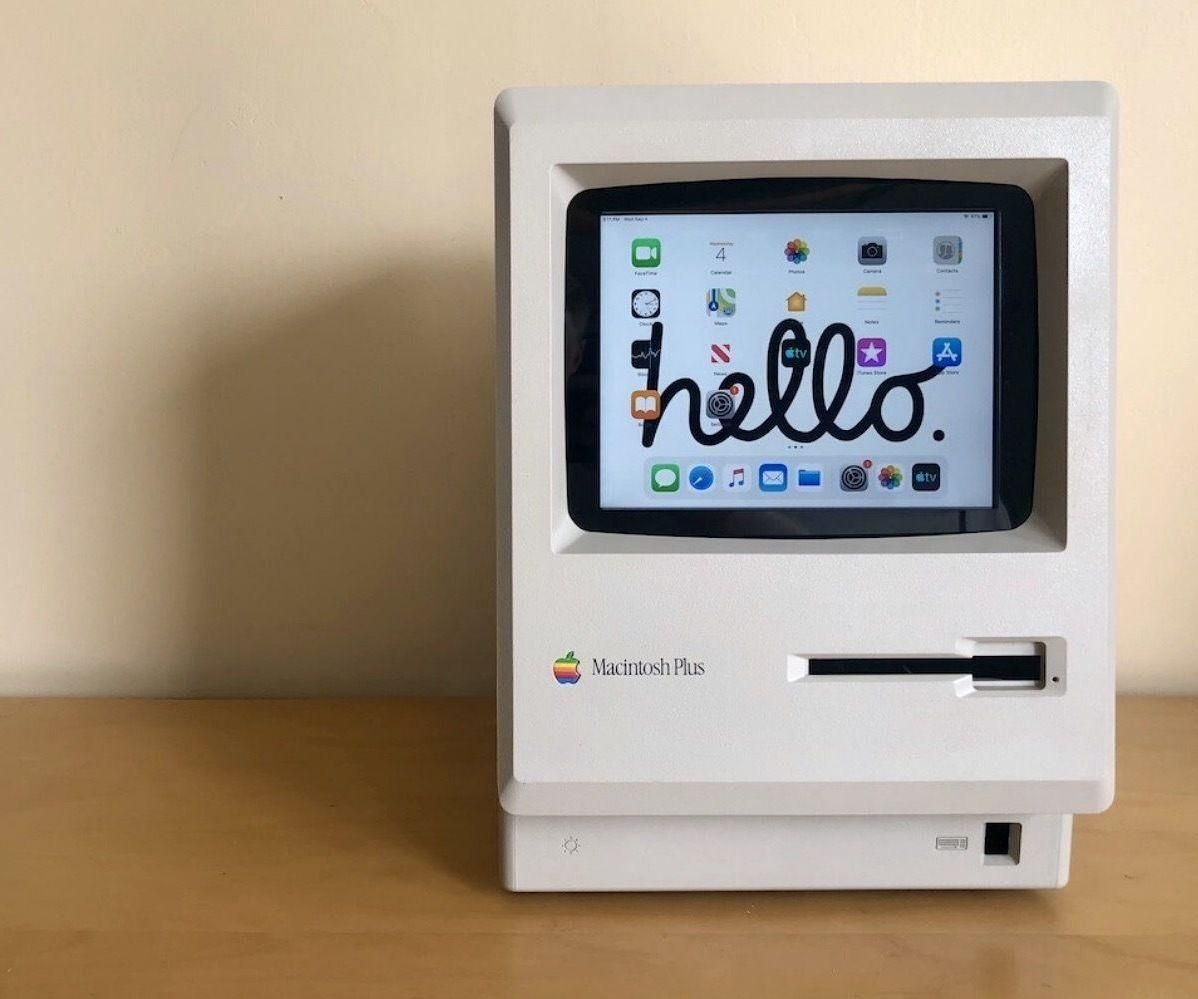 Touchscreen Macintosh | Classic Mac With an IPad Mini for the Screen ...