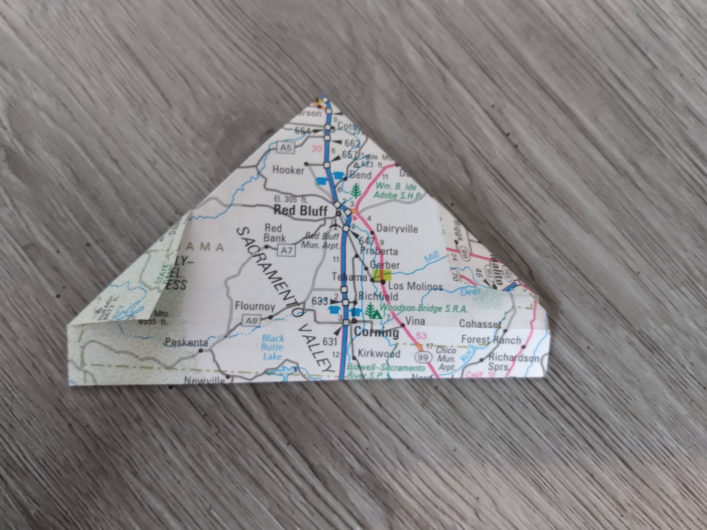 Old Atlas Origami : 12 Steps - Instructables