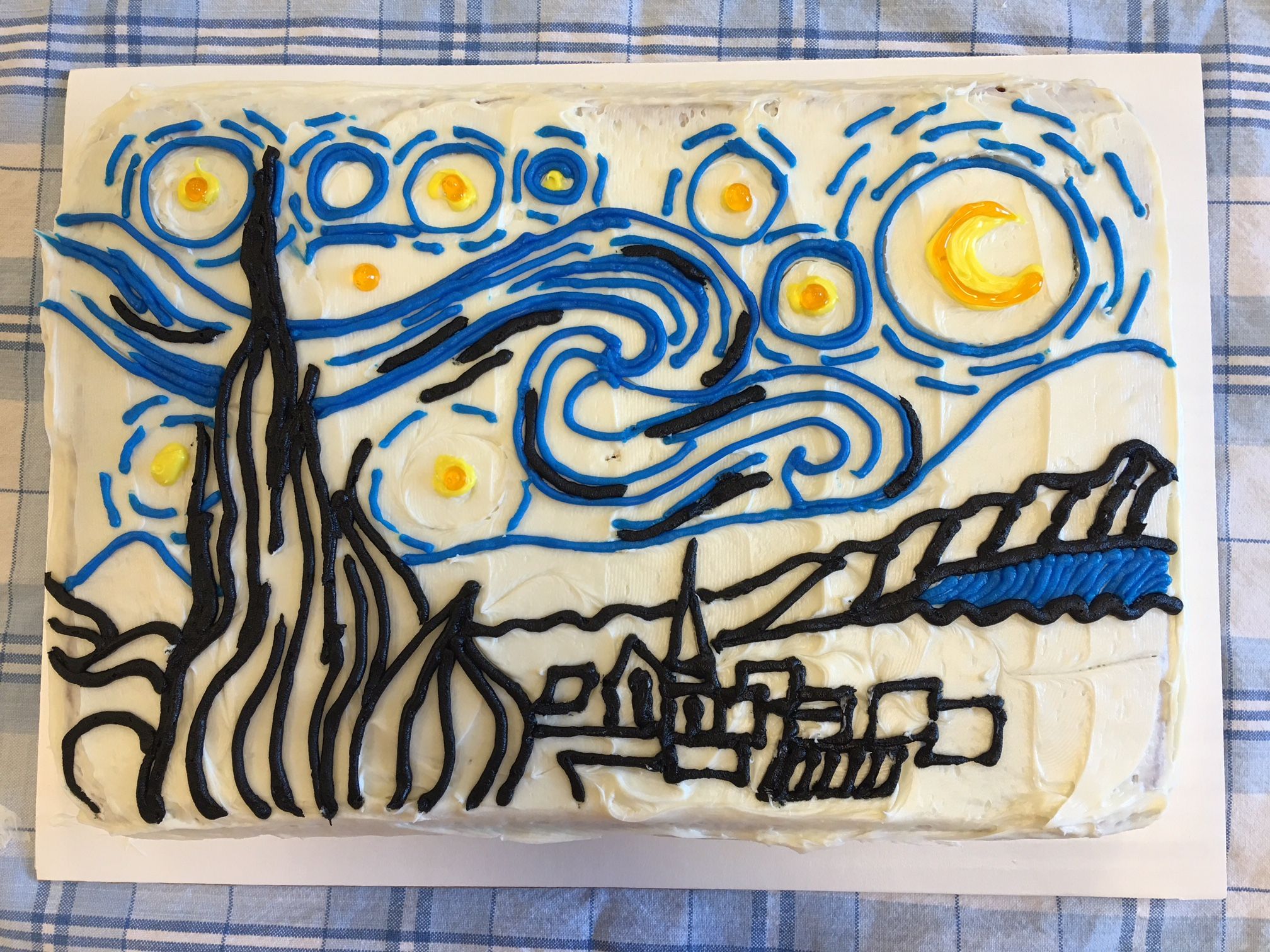 Starry Night Cake : 9 Steps (with Pictures) - Instructables