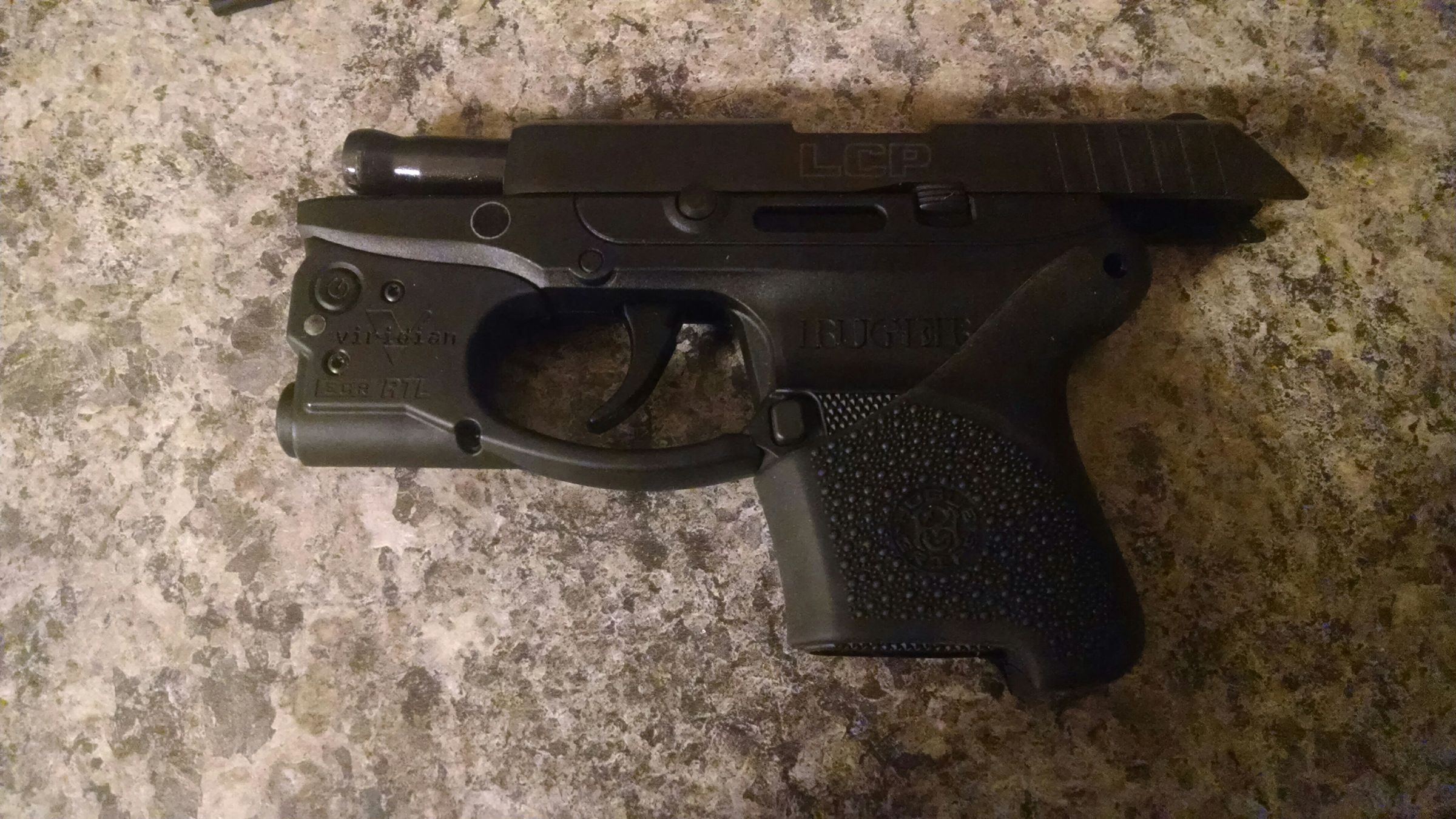 Ruger LCP 380 Hogue Handall Grip : 6 Steps - Instructables