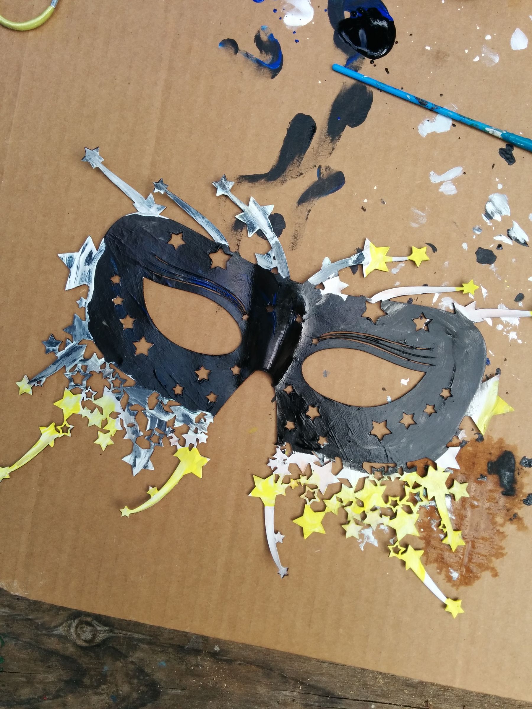 Starry Eyed Laser Cut Leather Mask (no Sew, No Tools Required) : 11 ...
