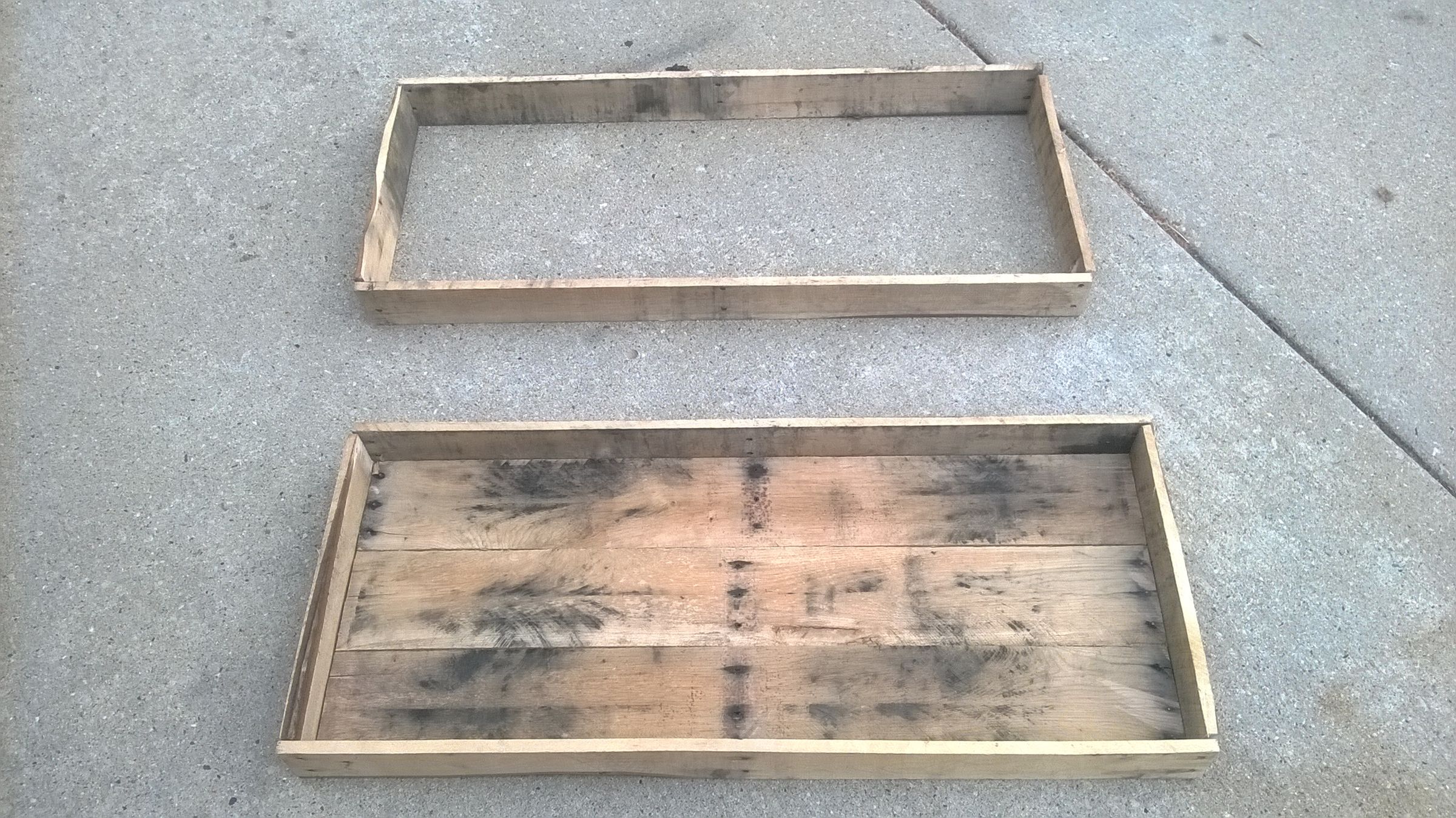 False Bottom Trunk From Reclaimed Wood (Pallets) : 7 Steps (with ...