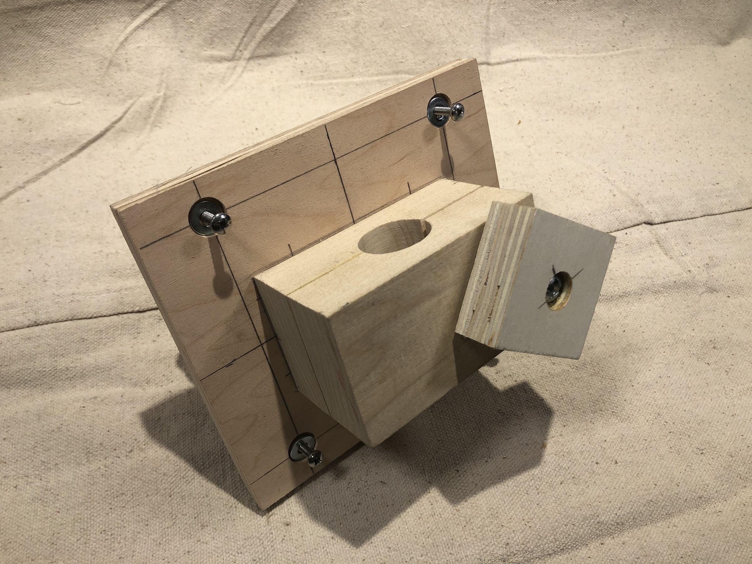 Wooden Adjustable Height Monitor Stand : 8 Steps (with Pictures ...