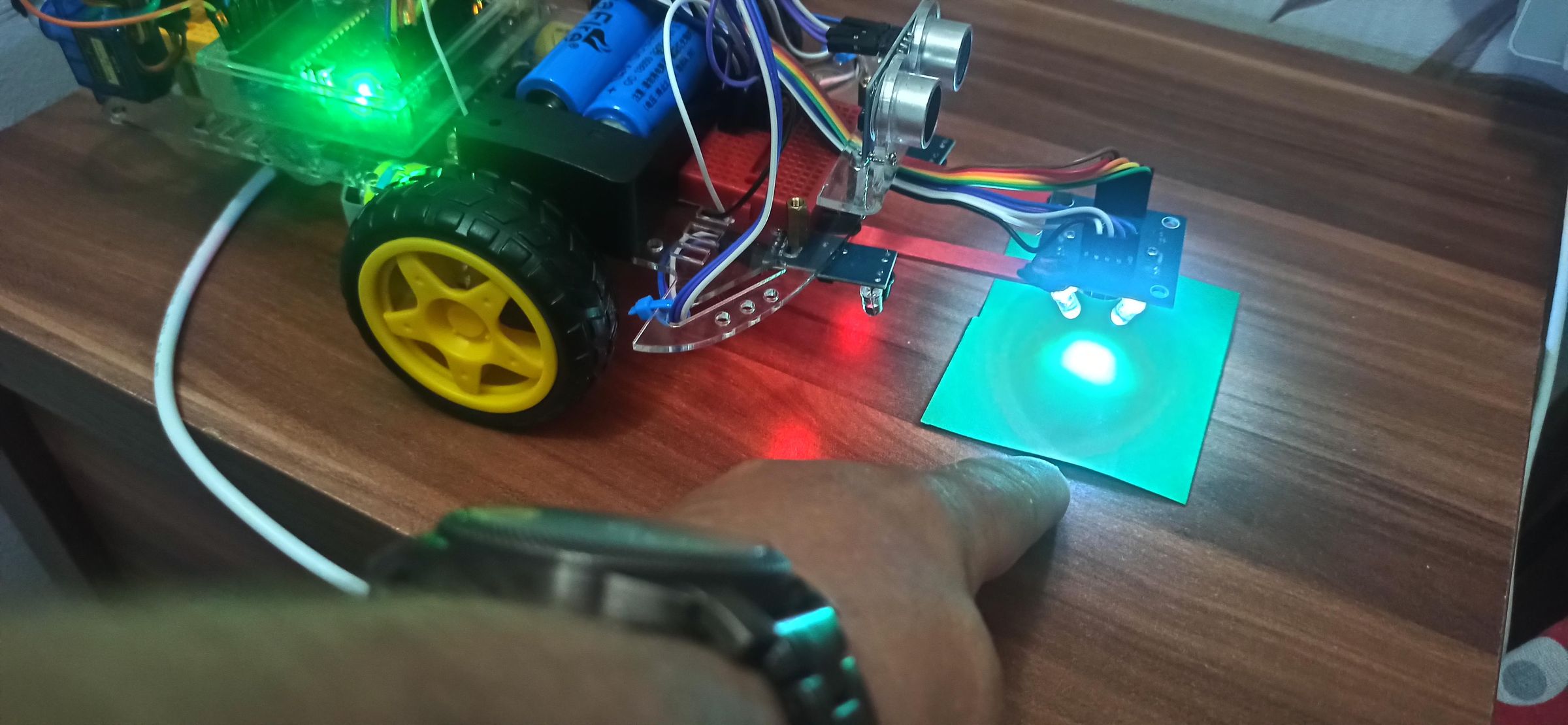 Robot Follow Indicated Color Road : 4 Steps - Instructables