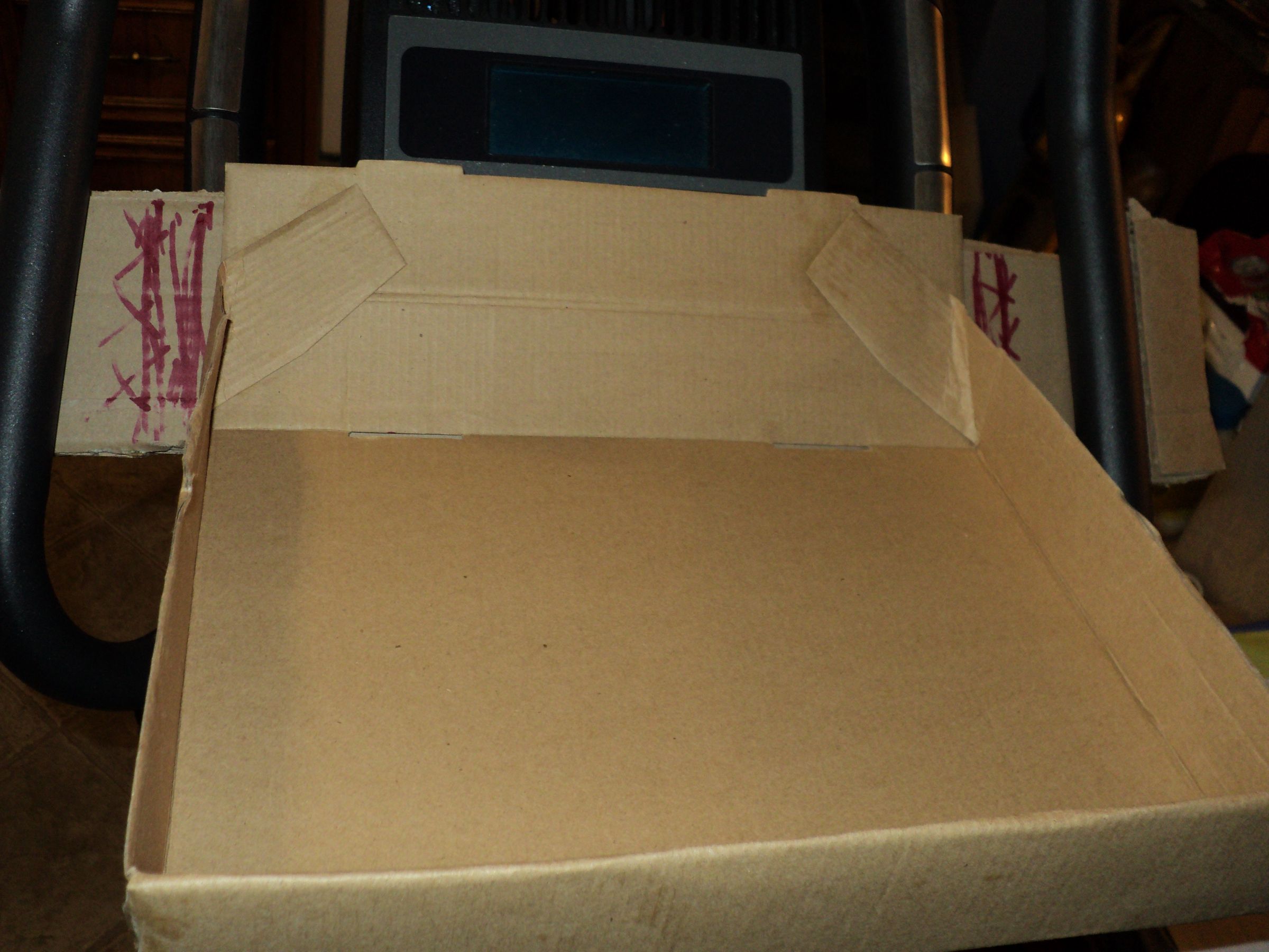 Cardboard Exercise Bike Laptop Stand : 8 Steps (with Pictures ...