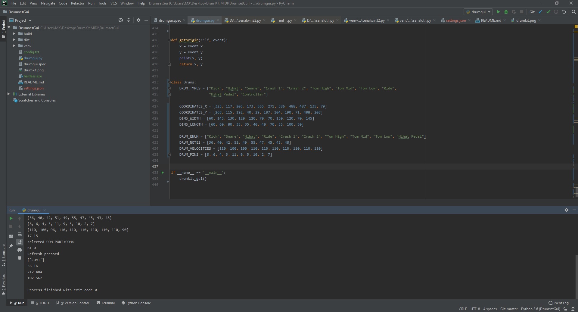 Midi Drum Kit On Python And Arduino : 5 Steps (with Pictures 