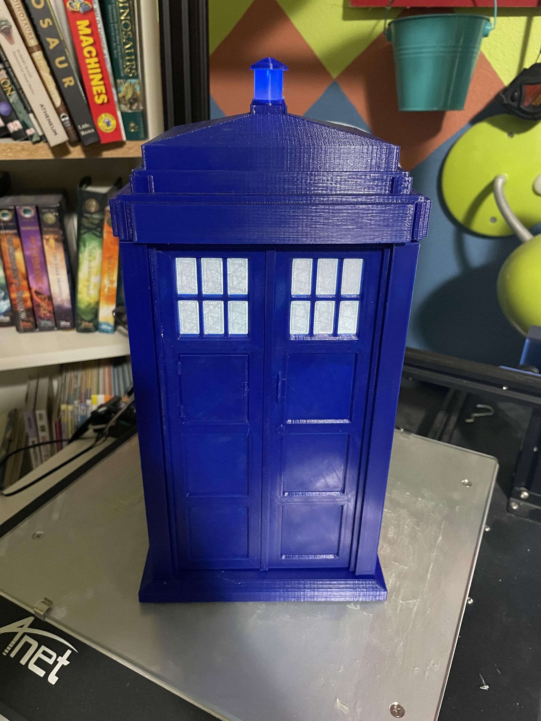3D Printed Tardis With Sound and Fading Lights : 16 Steps (with ...