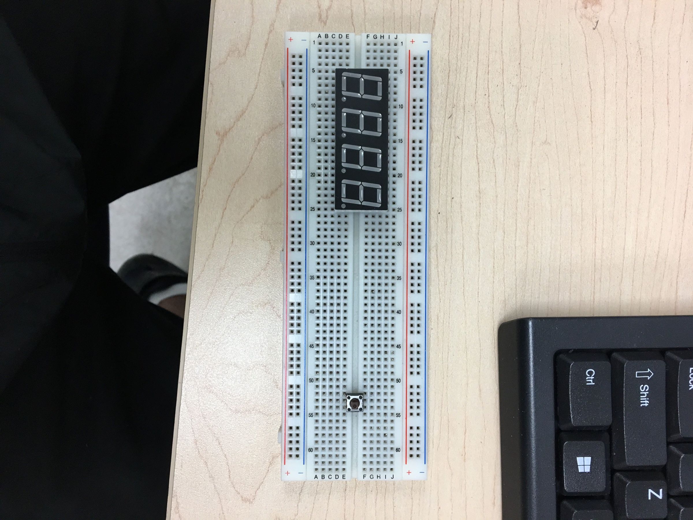 4 Digit 7-Segment Timer With Reset Button : 5 Steps - Instructables