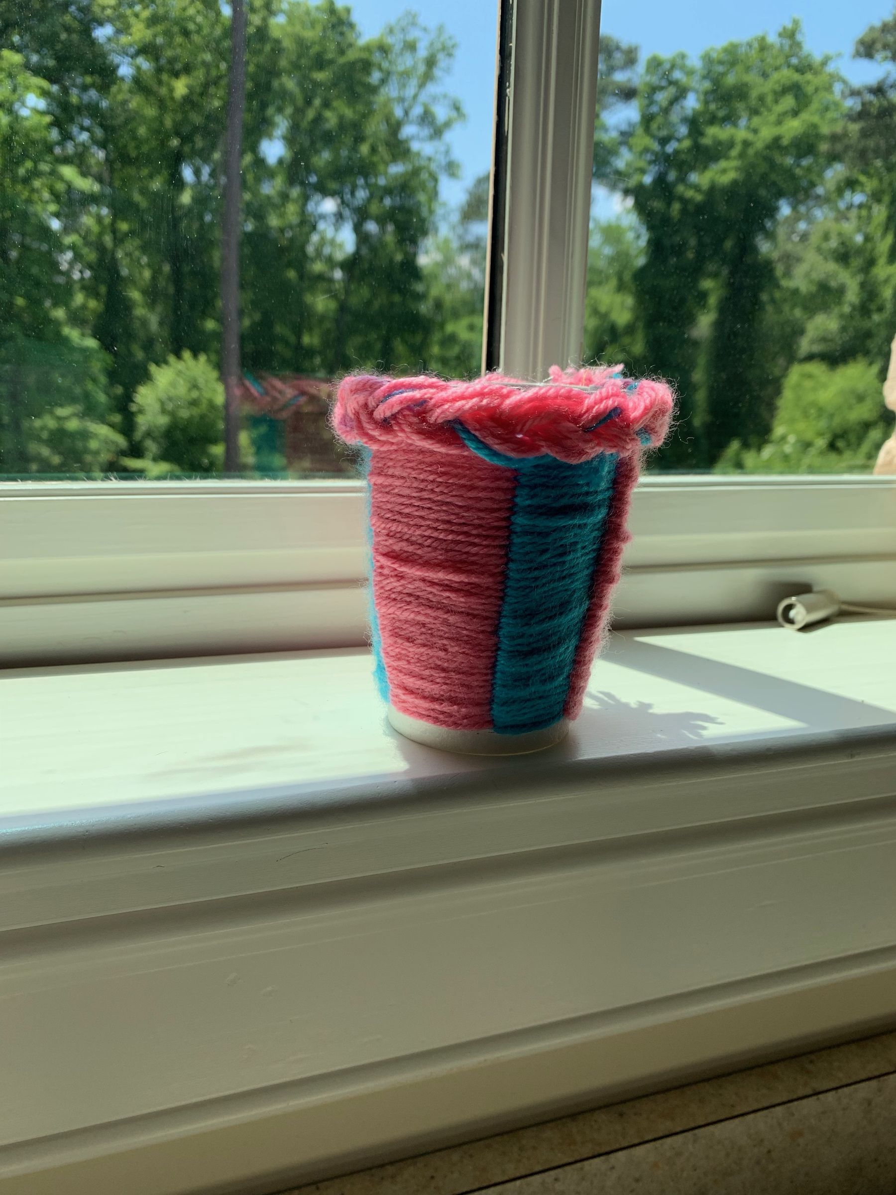 Yarn Flower Pot : 3 Steps - Instructables