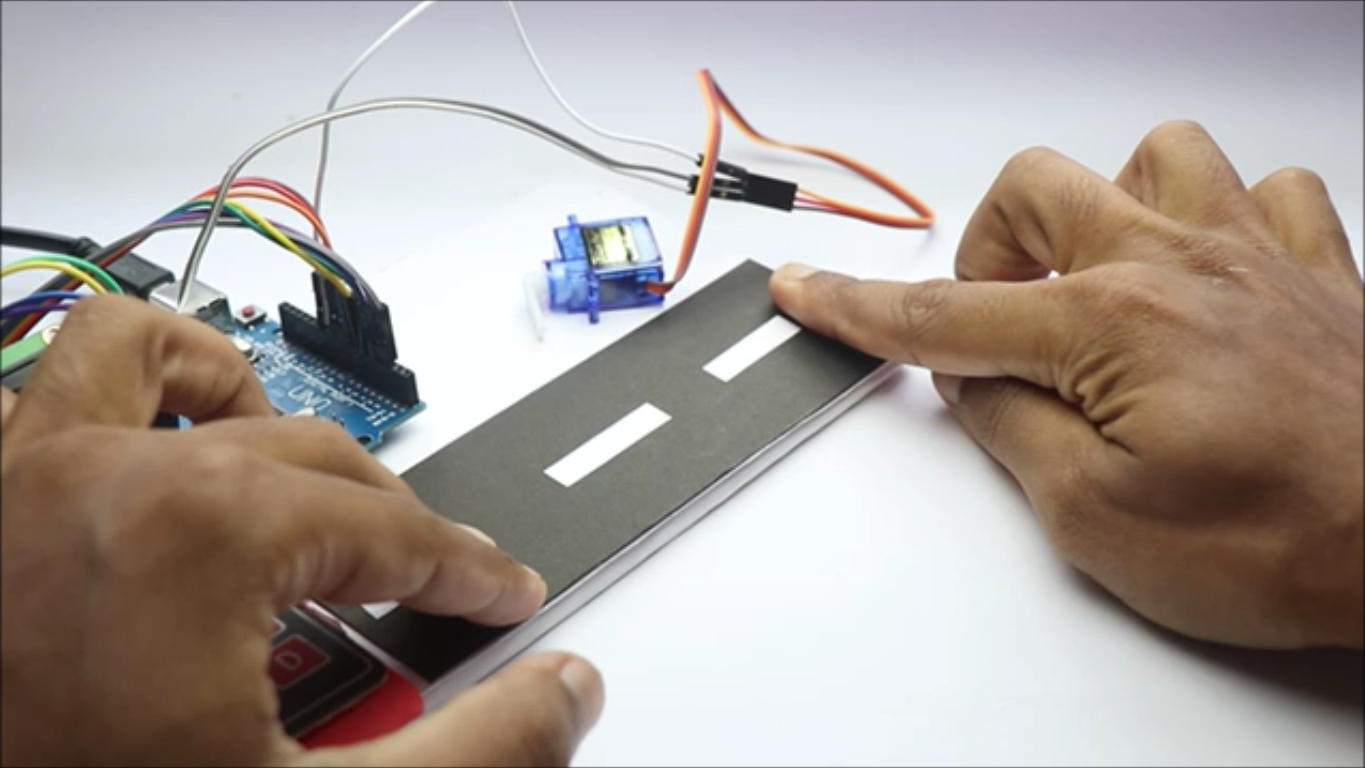 Arduino Password Gate Lock System in a Simple Way : 5 Steps (with Pictures) - Instructables