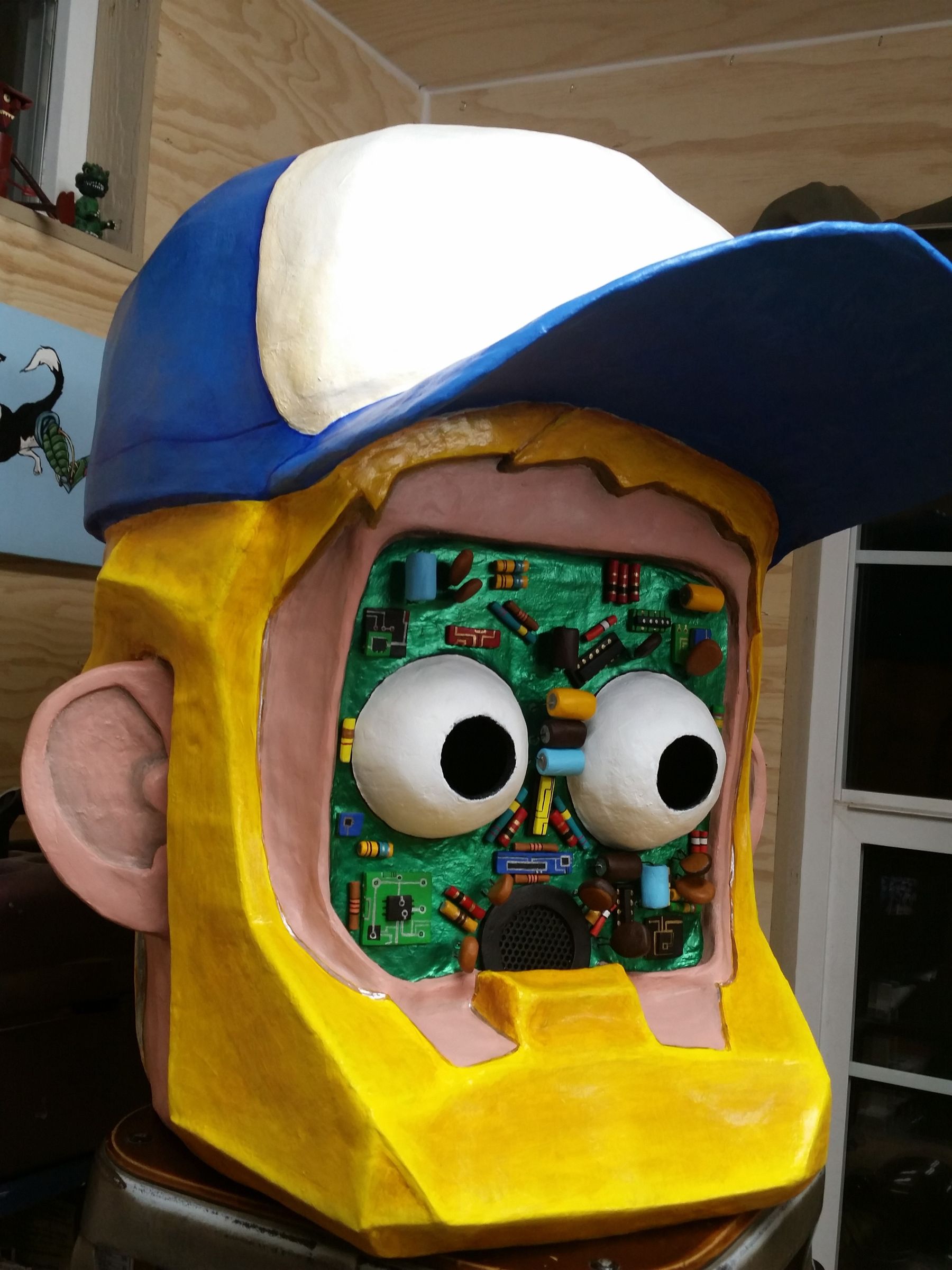 Robot Redneck Mask : 10 Steps (with Pictures) - Instructables