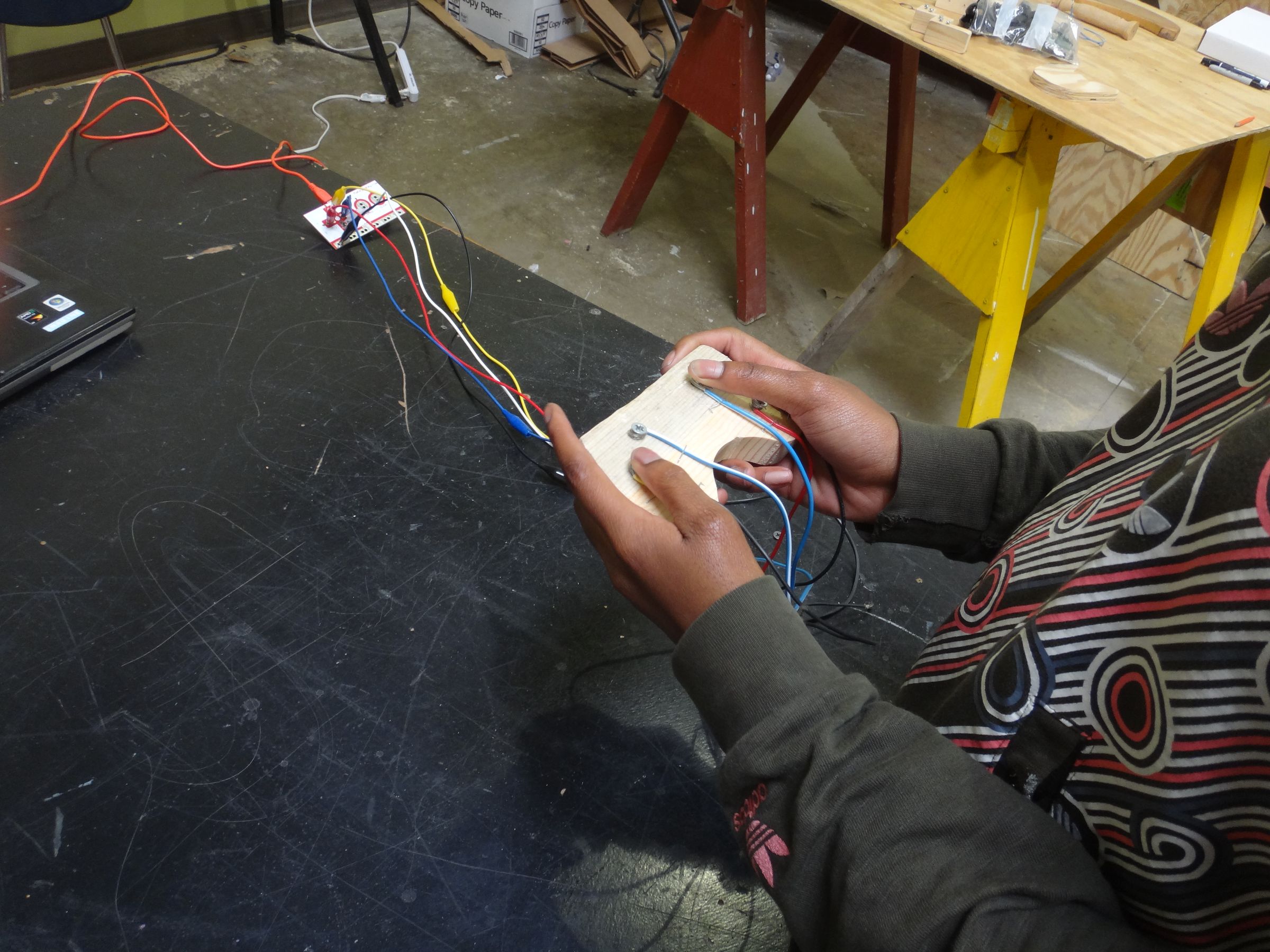 MaKey MaKey Controllers at School - Instructables