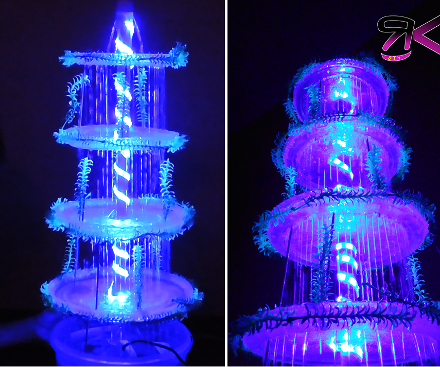 DIY LED Rainfall Fountain : 6 Steps (with Pictures) - Instructables