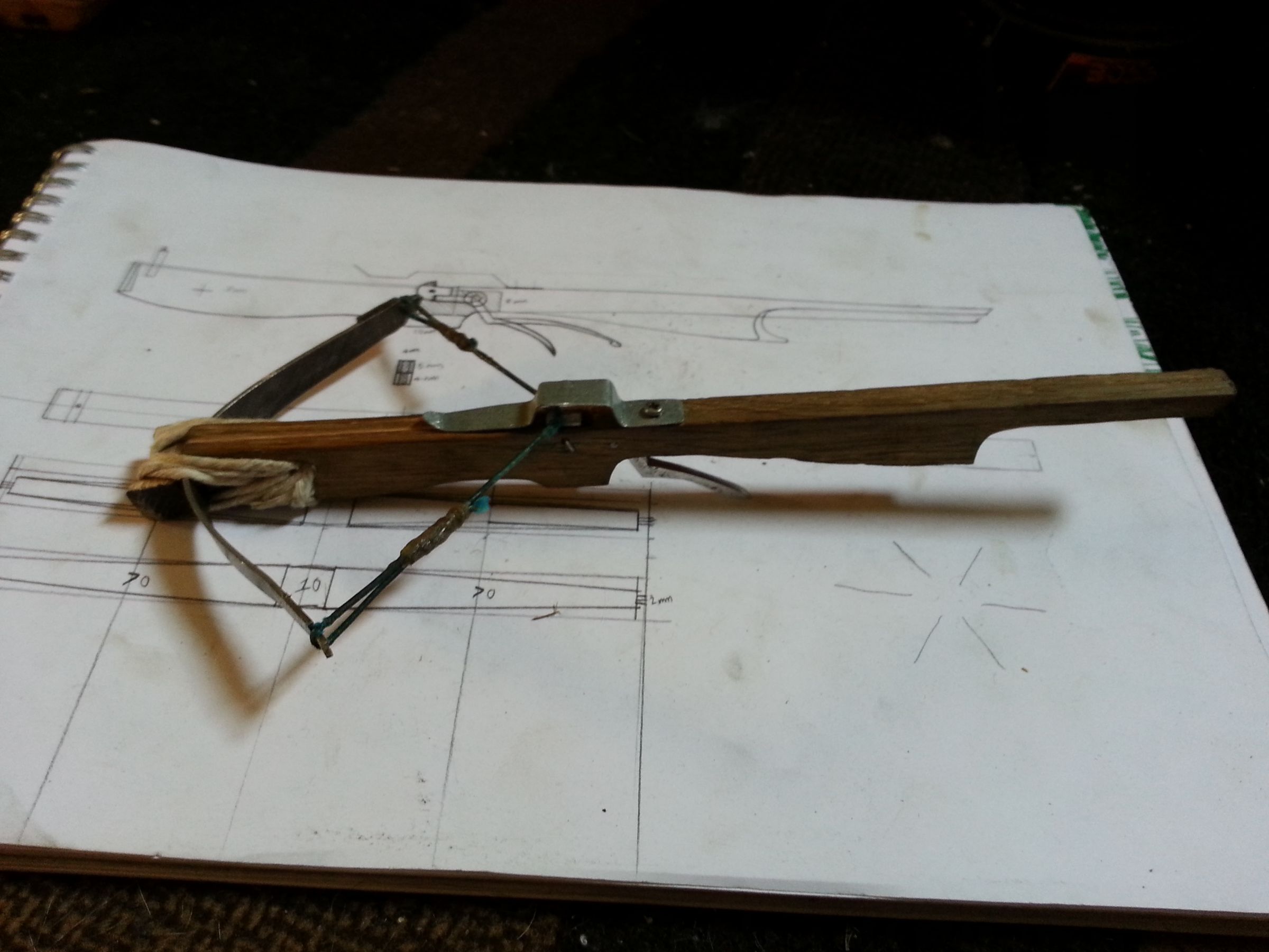 Miniature Medieval Crossbow : 9 Steps - Instructables