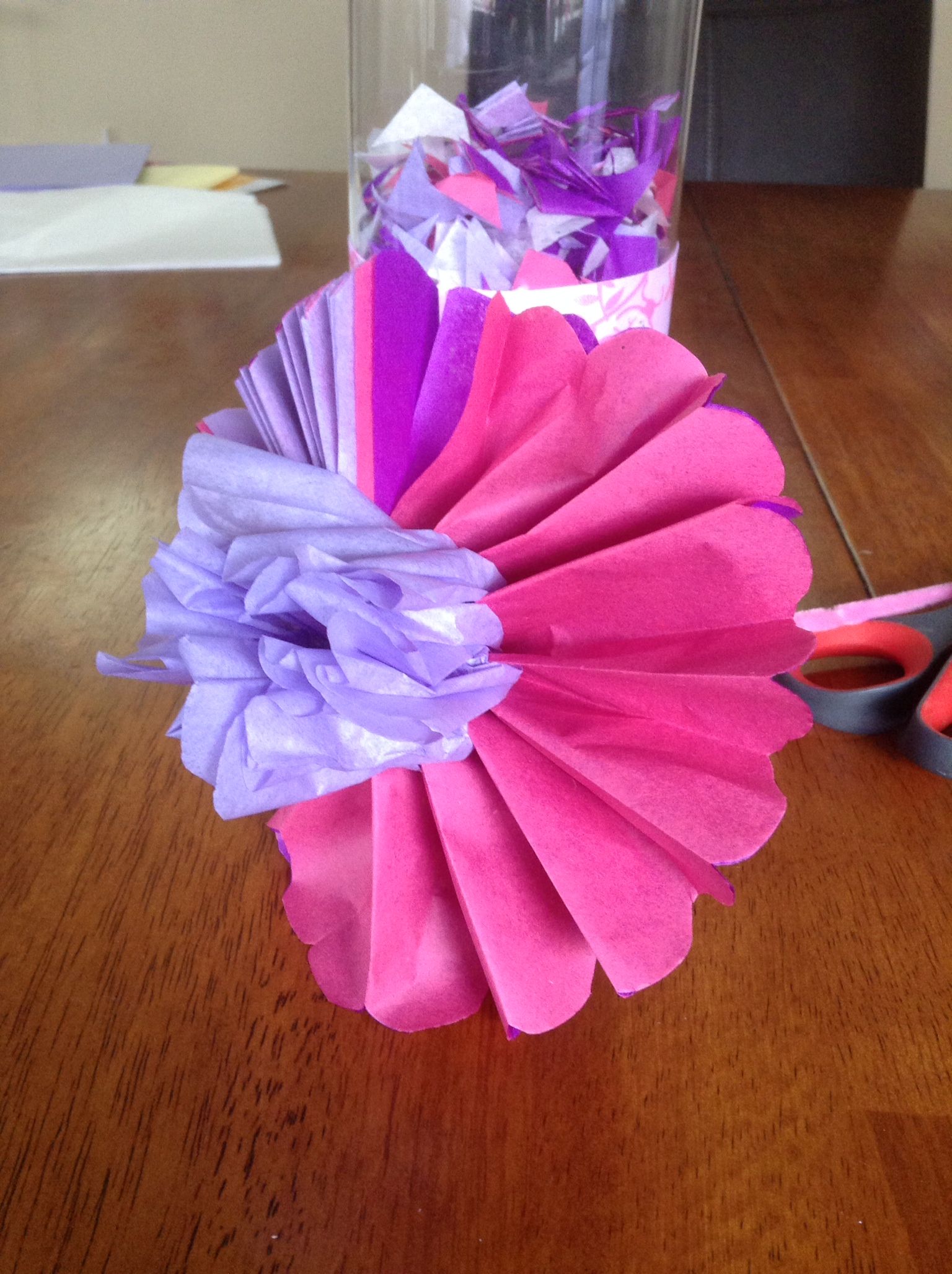 Easy Tissue Paper Flowers : 5 Steps (with Pictures) - Instructables